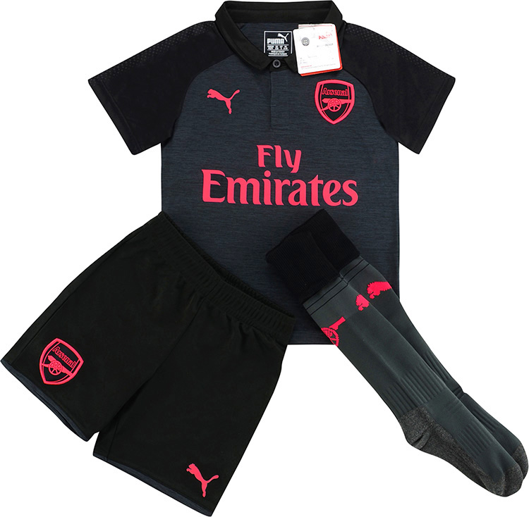 2017-18 Arsenal Third Full Kit - NEW - (KIDS)
