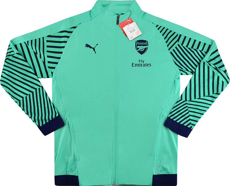 2018-19 Arsenal Puma Stadium Jacket - NEW