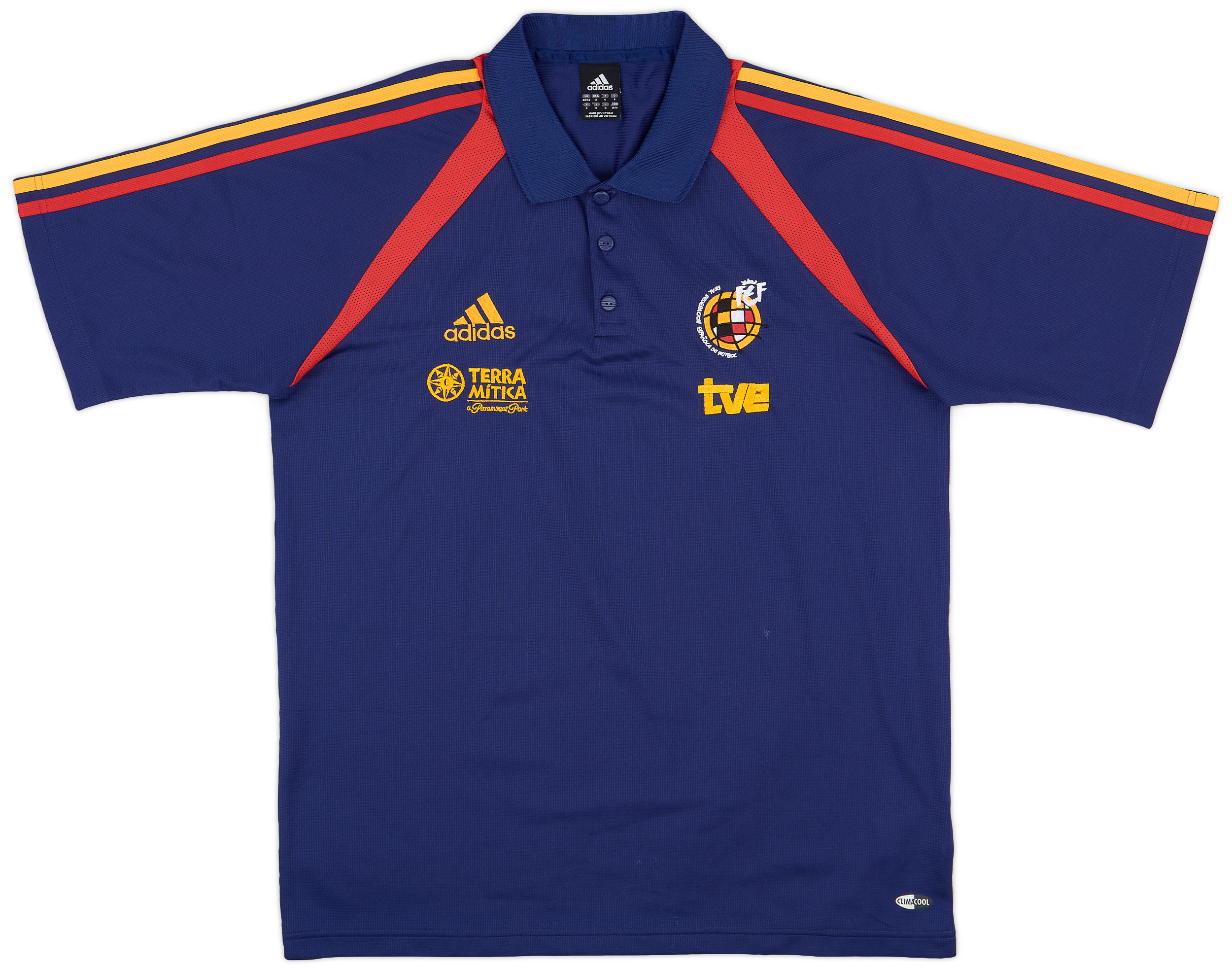 2004-05 Spain adidas Polo Shirt - 8/10 - (M/L)