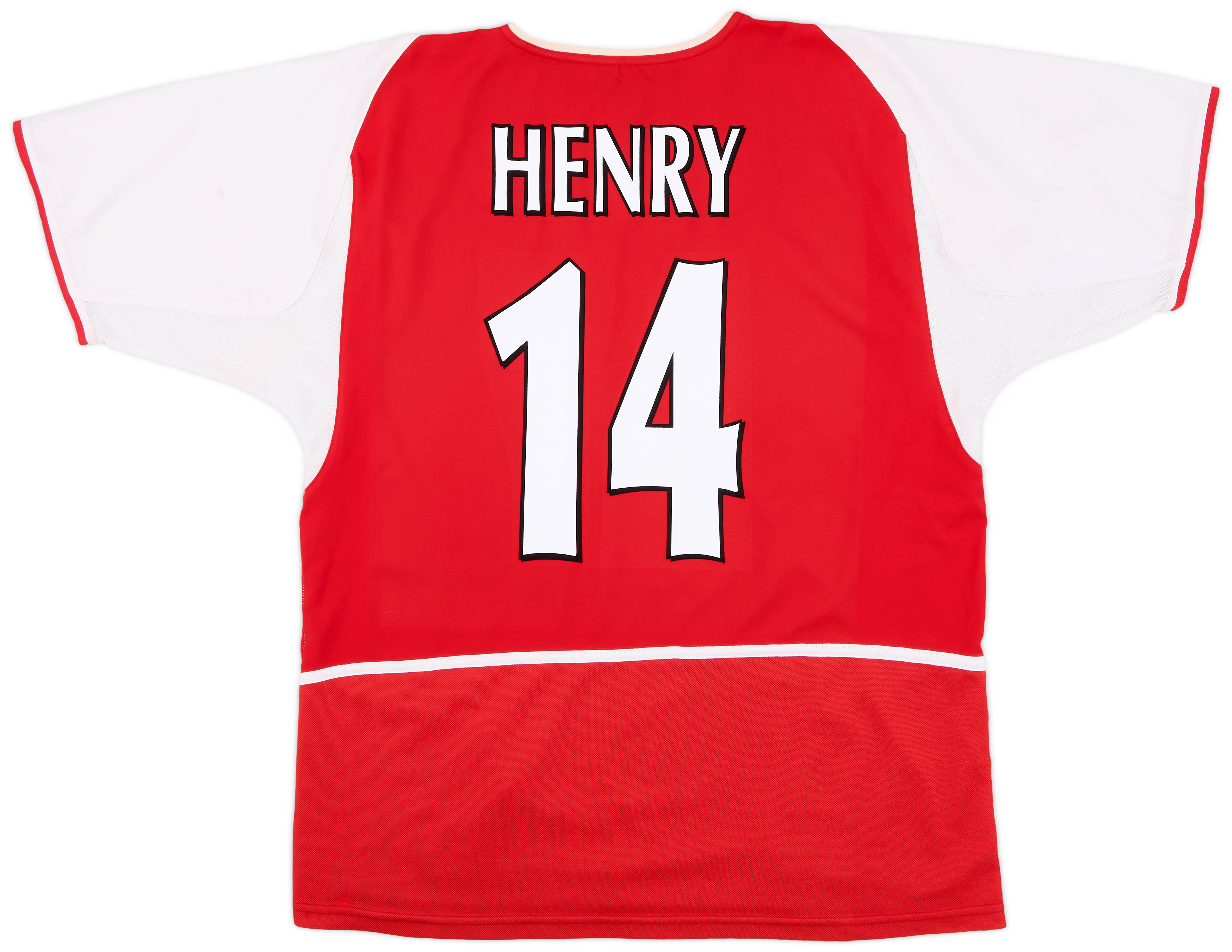 2002-04 Arsenal Home Shirt Henry #14 - 7/10 - (L)