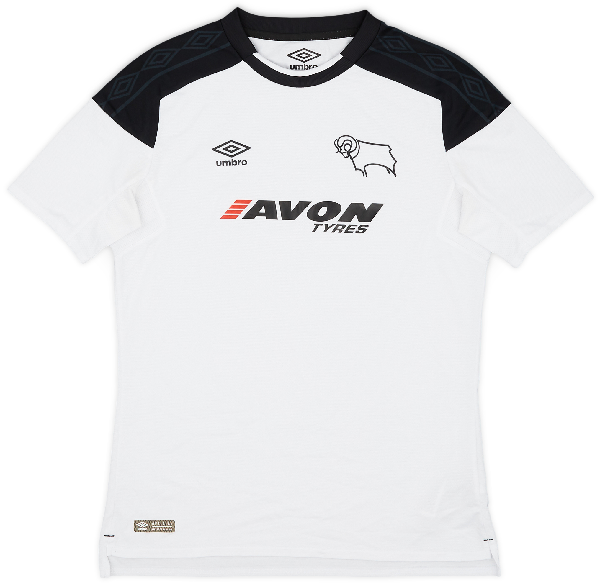 2017-18 Derby County Home Shirt - 9/10 - (XL.Boys)