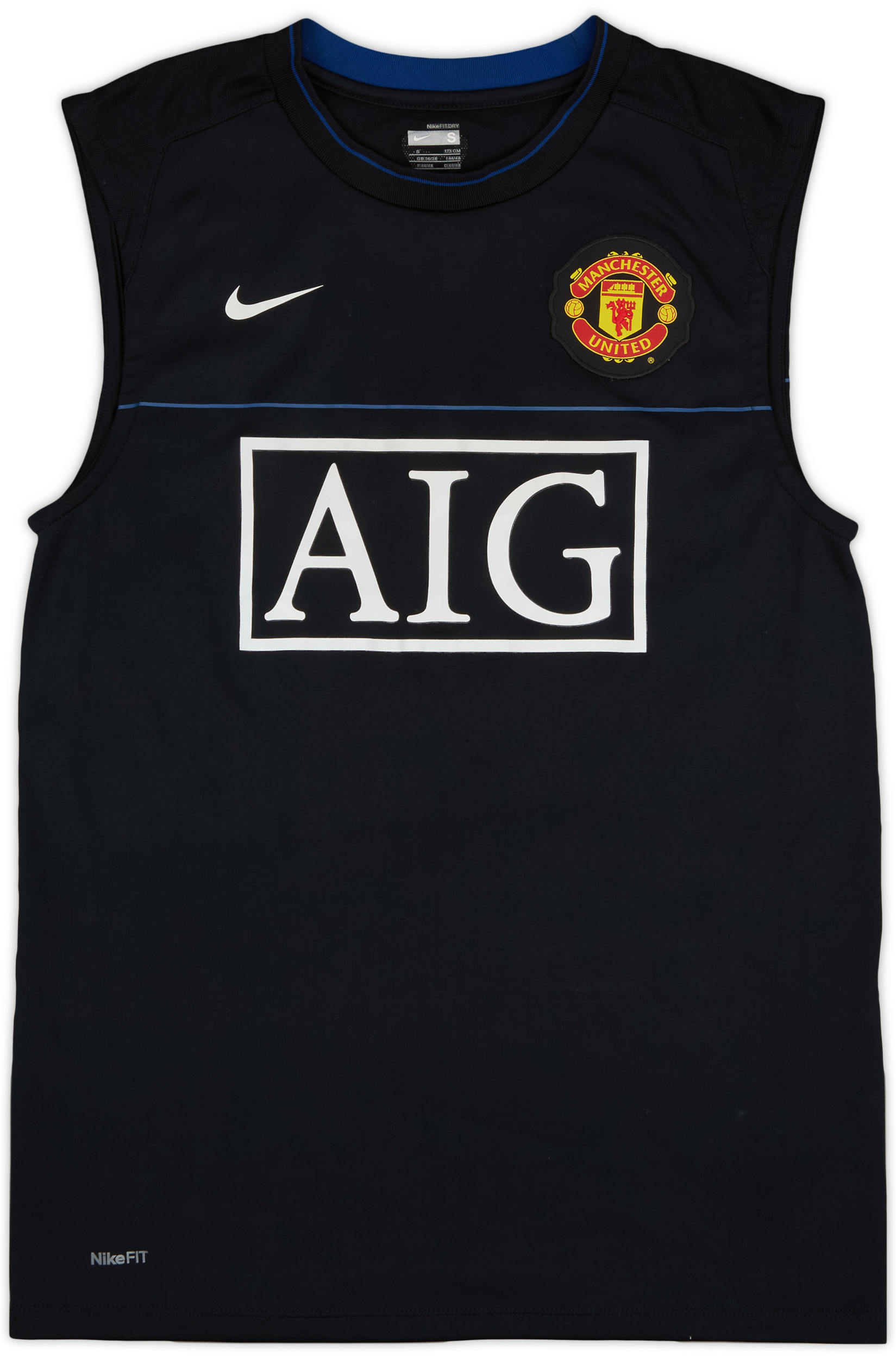 2008-09 Manchester United Nike Training Vest - 8/10 - (S)