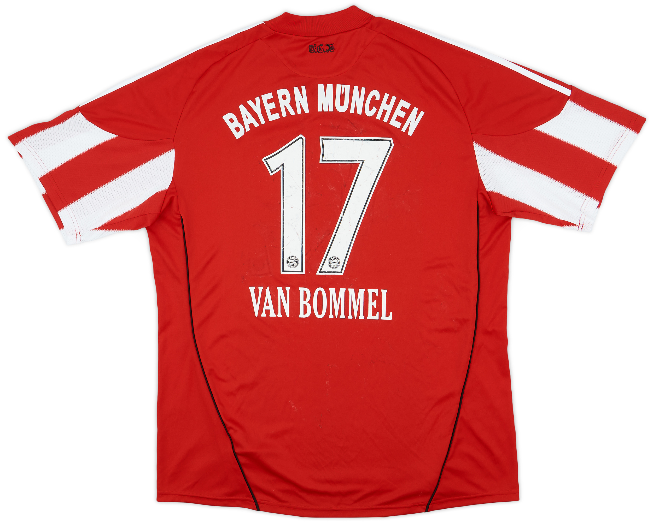 2010-11 Bayern Munich Home Shirt Van Bommel #17 - 5/10 - (XL)