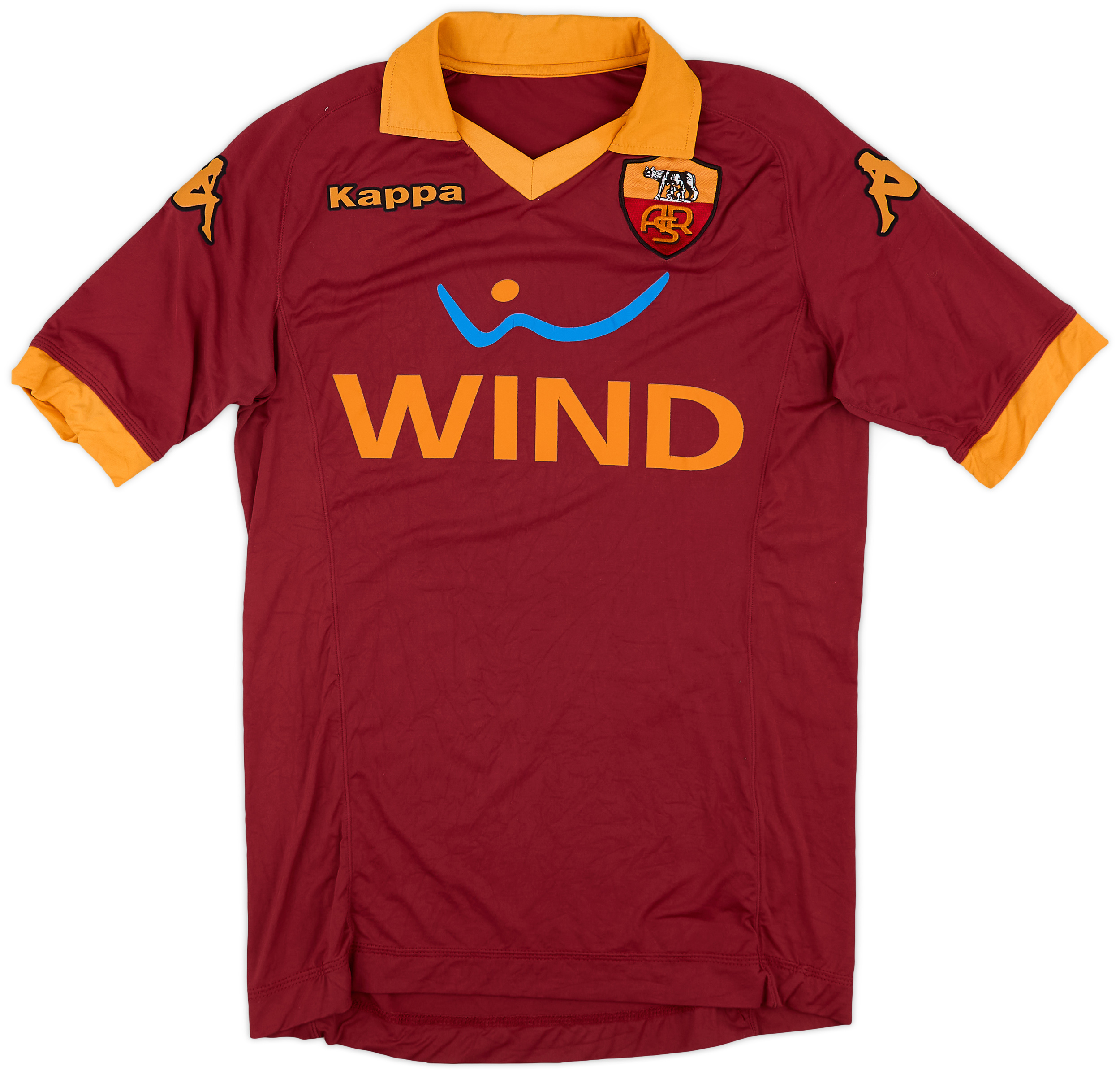 2012-13 Roma Home Shirt - 8/10 - (S)