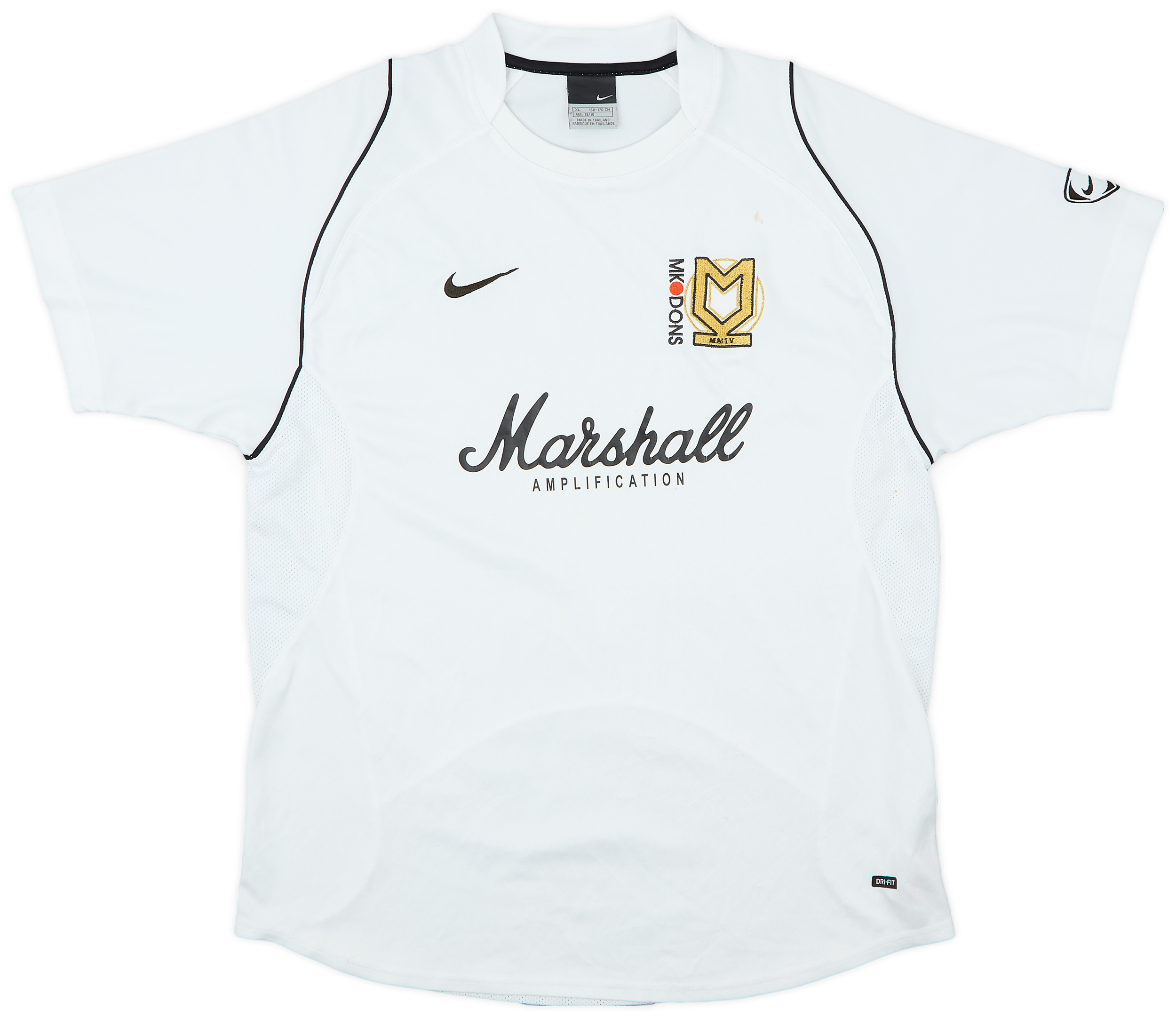 2007-08 MK Dons Home Shirt - 7/10 - (XL.Boys)