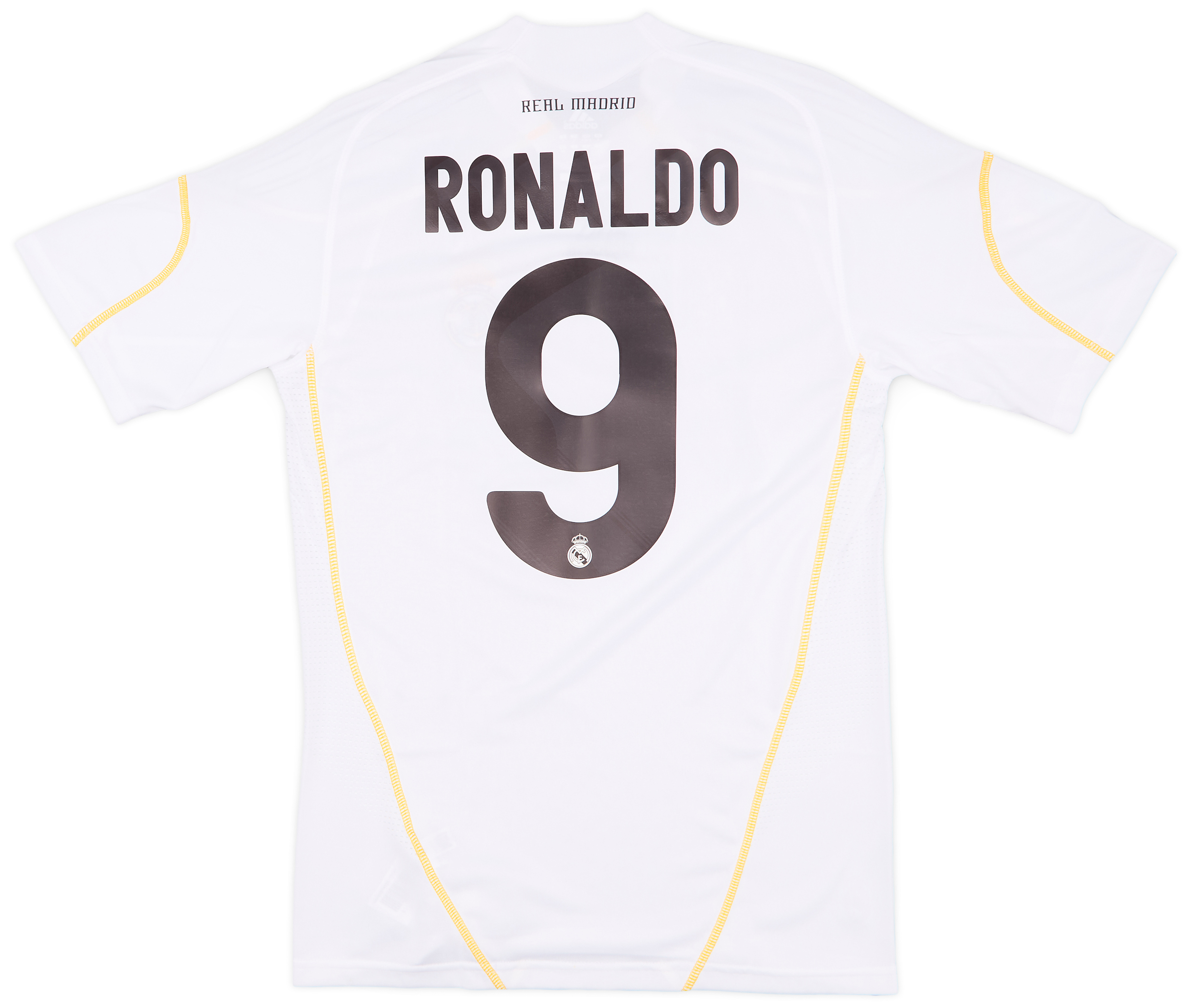 2009-10 Real Madrid Home Shirt Ronaldo #9 (S)