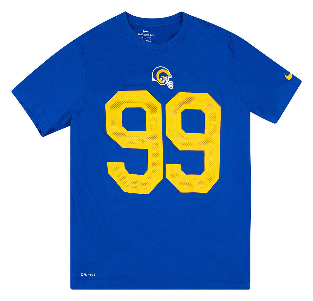 2019 LA Rams Donald #99 Nike Dri-Fit Tee L