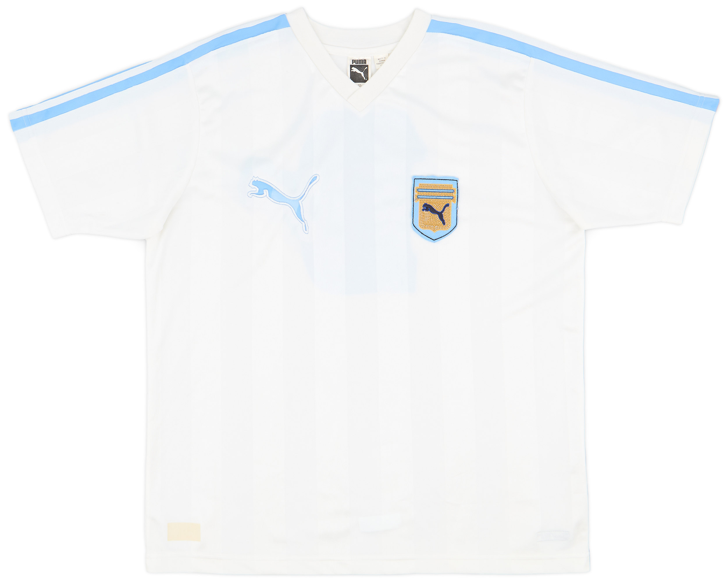 2008 Uruguay Puma Retro Away Shirt #10 - 7/10 - (XL)