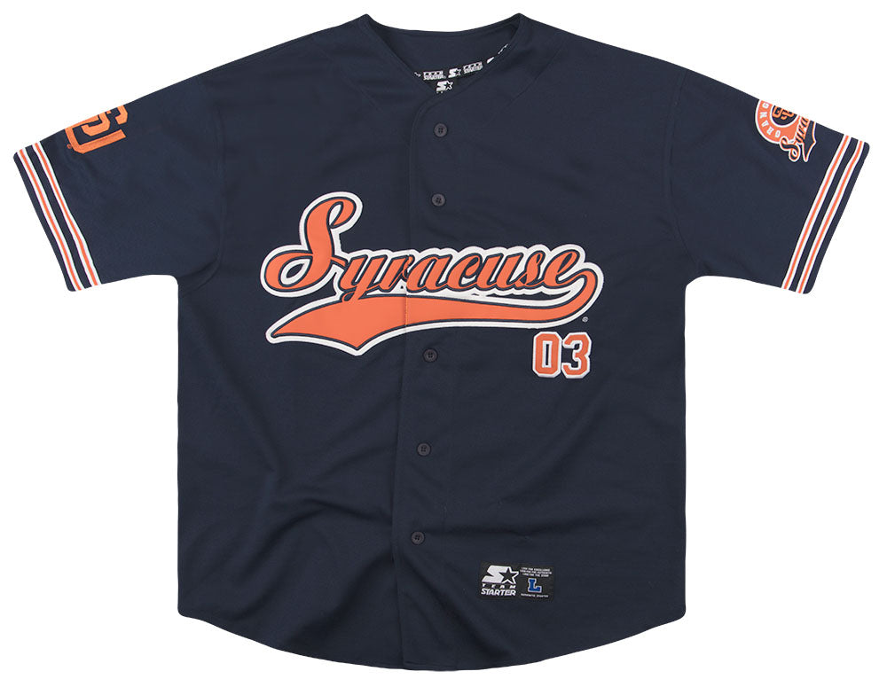 1990s Syracuse Orange Starter Baseball Jersey (Away) L