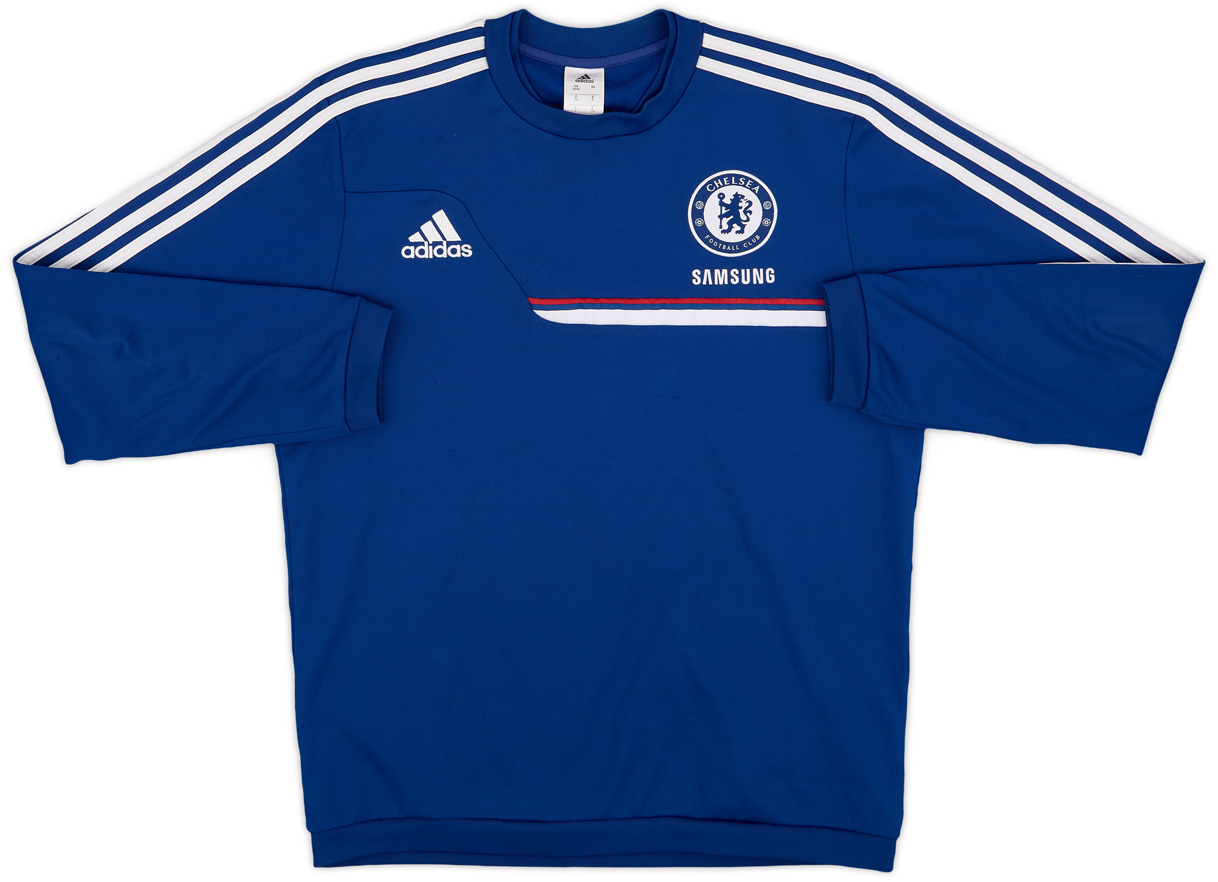 2013-14 Chelsea adidas Sweat Top - 9/10 - (M)