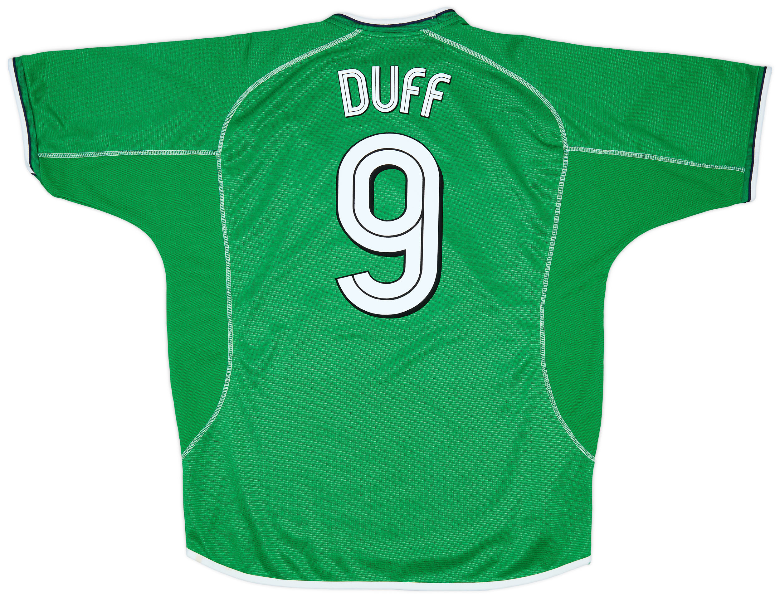 2001-03 Ireland Home Shirt Duff #9 - 8/10 - (XL)