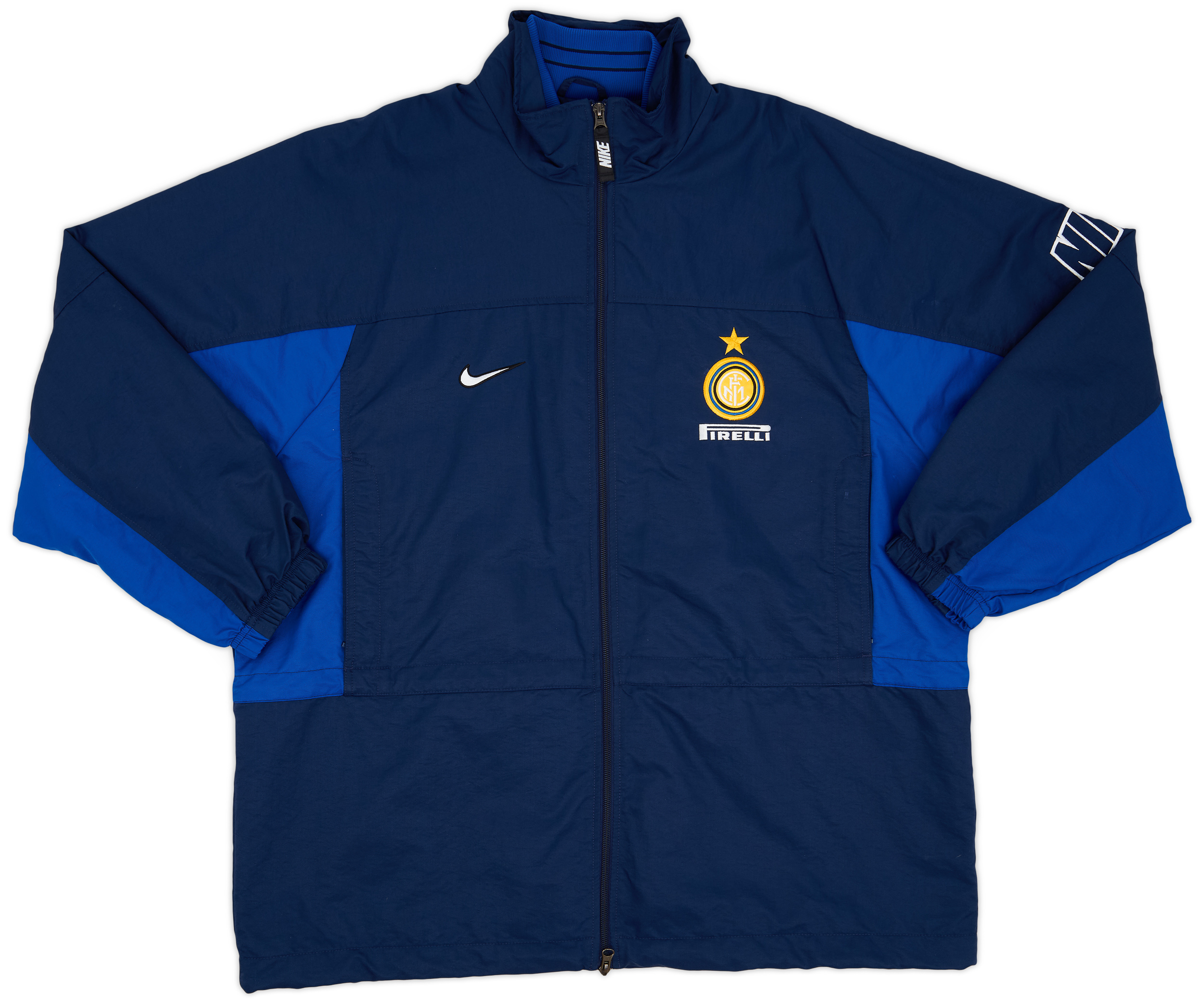 1998-99 Inter Milan Nike Padded Bench Coat - 8/10 - (XL)