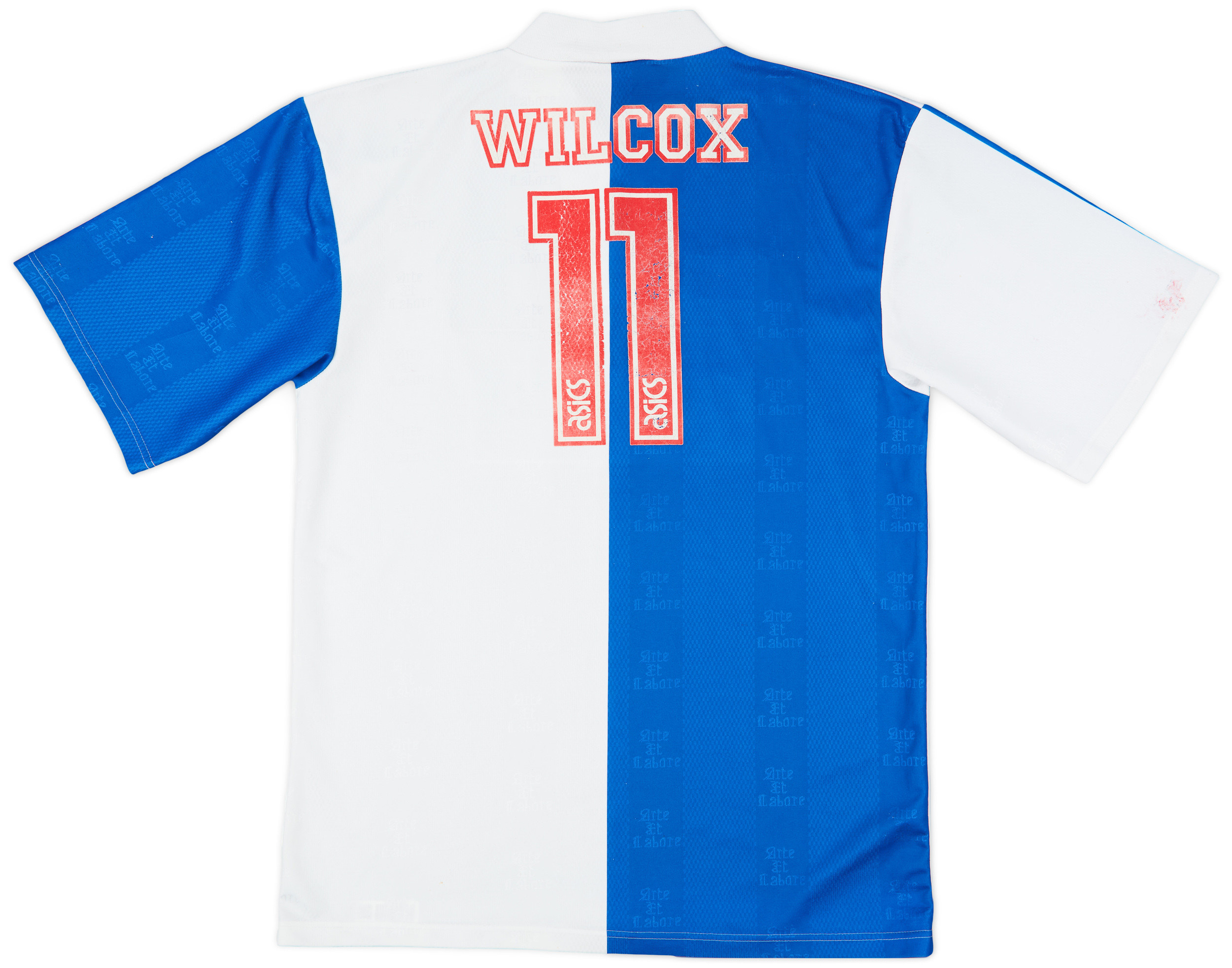1996-98 Blackburn Home Shirt Wilcox #11 - 6/10 - (L)