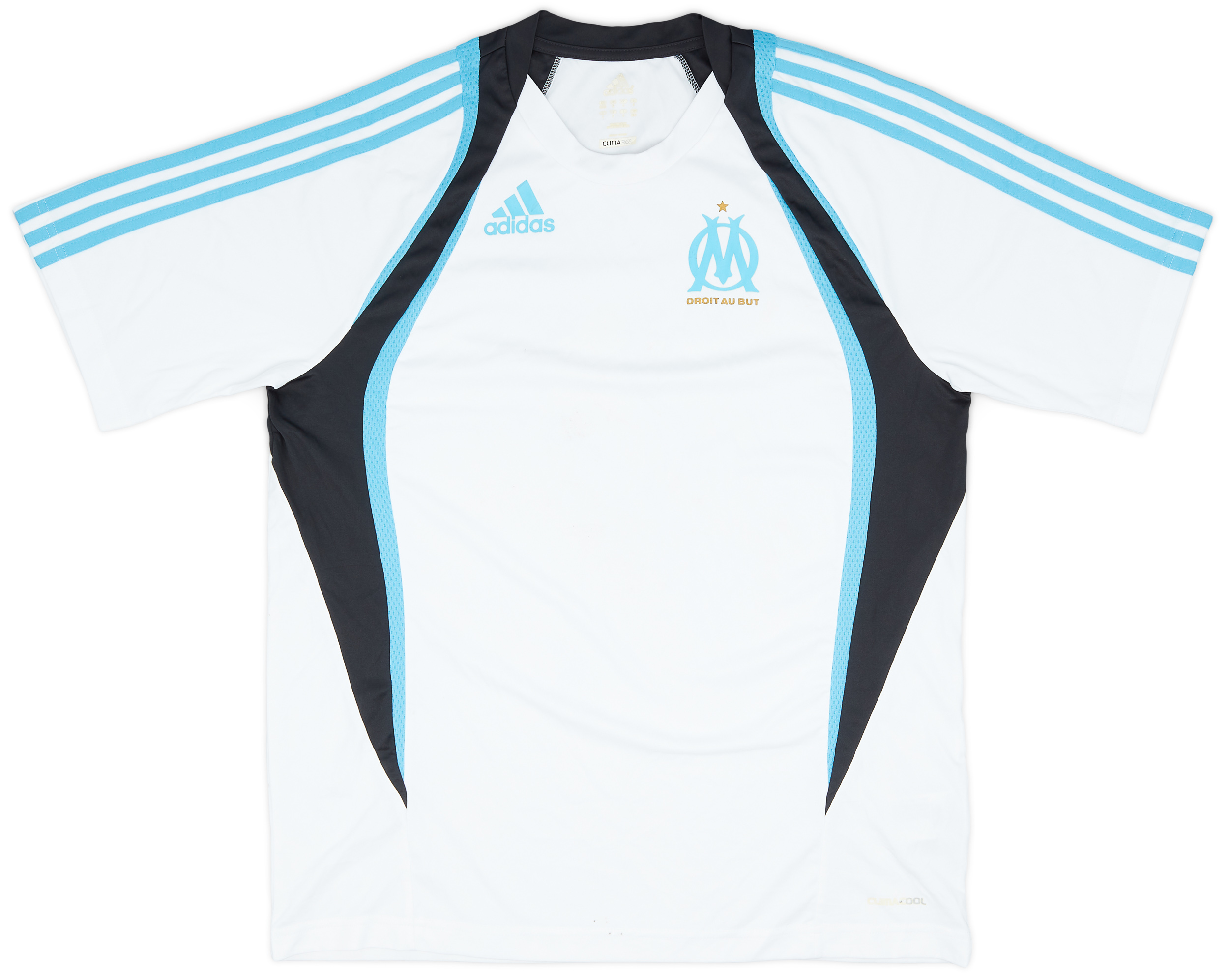 2009-10 Olympique Marseille adidas Training Shirt - 5/10 - (M)