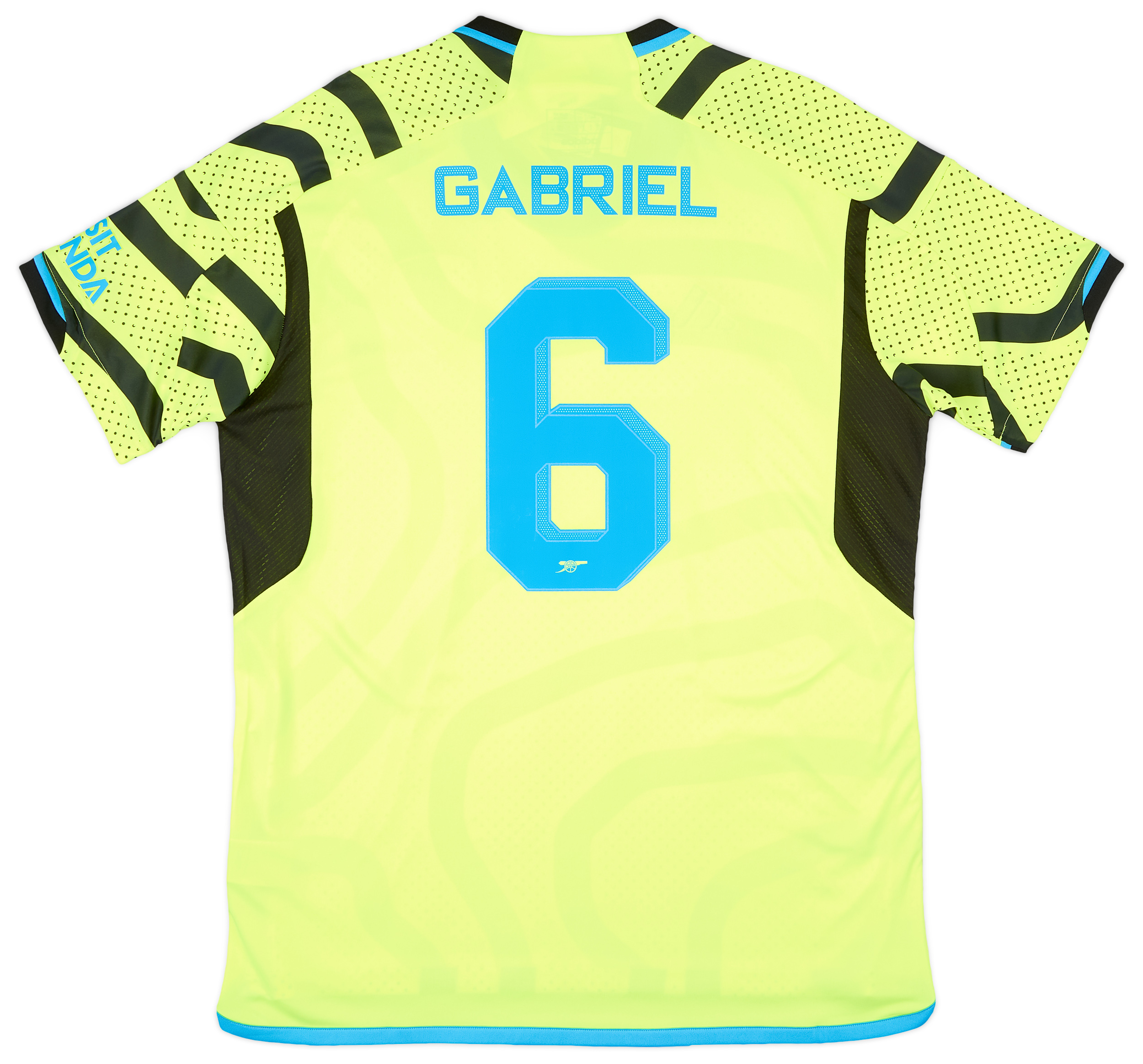 2023-24 Arsenal Away Shirt Gabriel #6