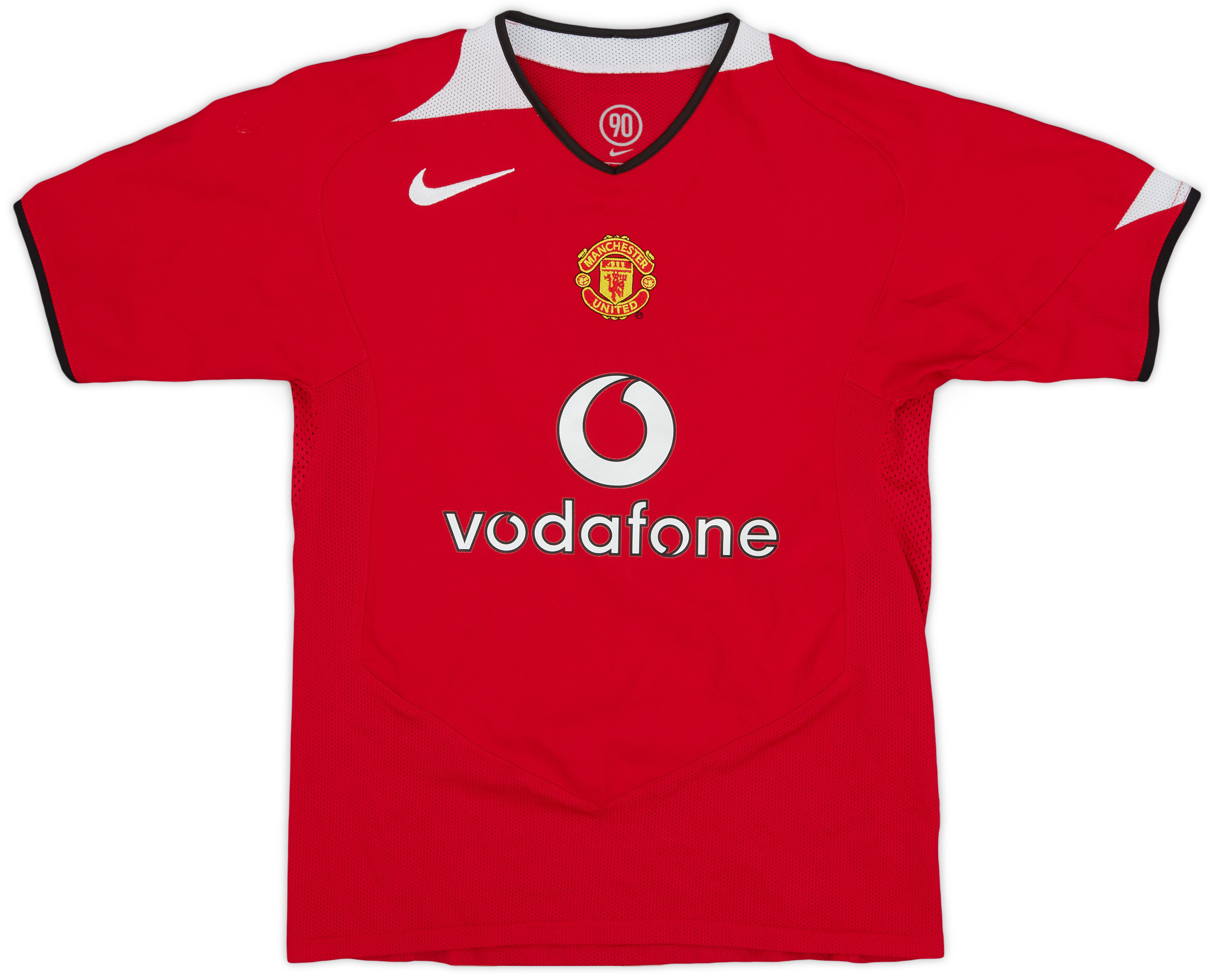 2004-06 Manchester United Home Shirt - 8/10 - (M.Boys)