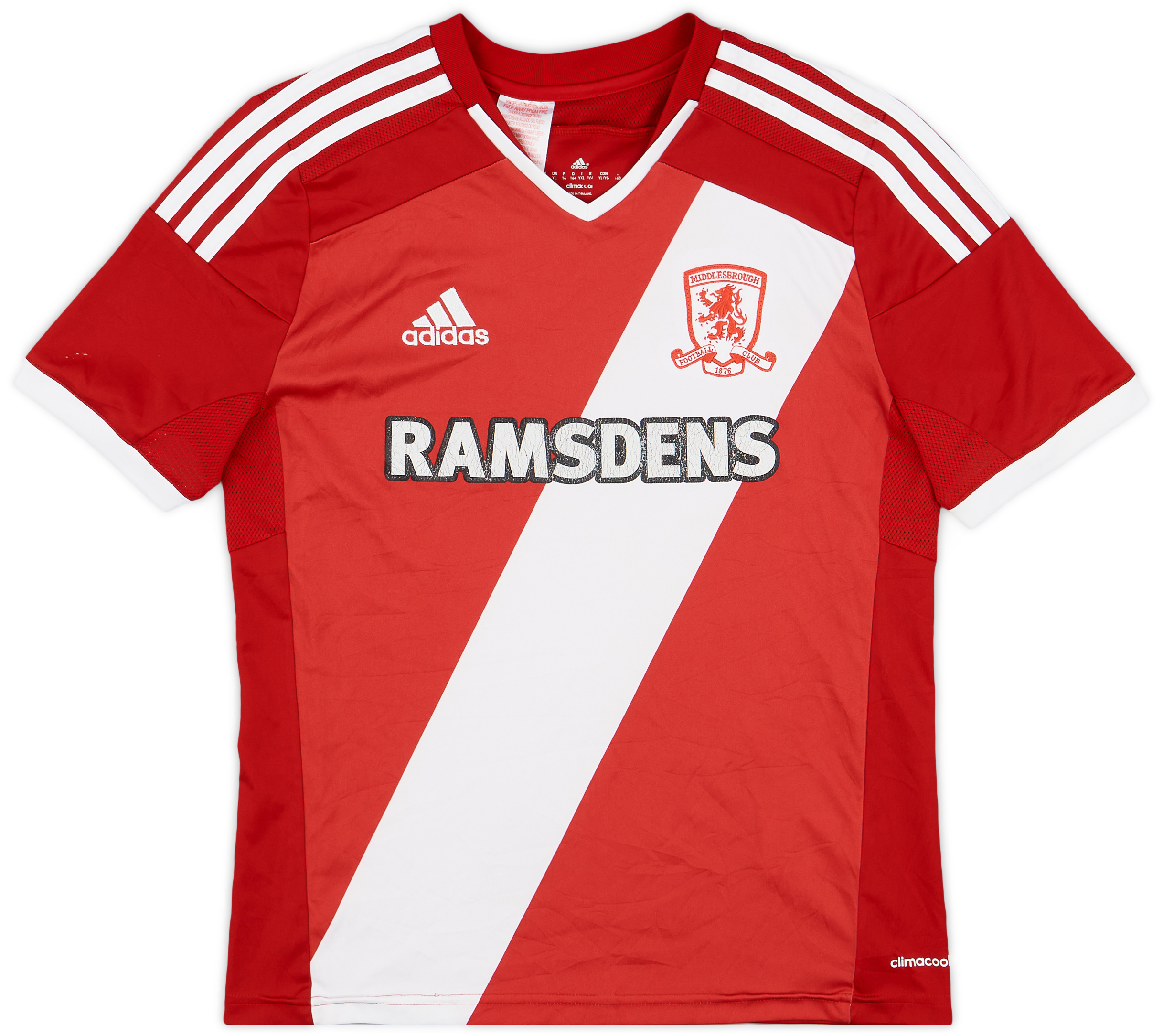 2014-15 Middlesbrough Home Shirt - 5/10 - (XL.Boys)
