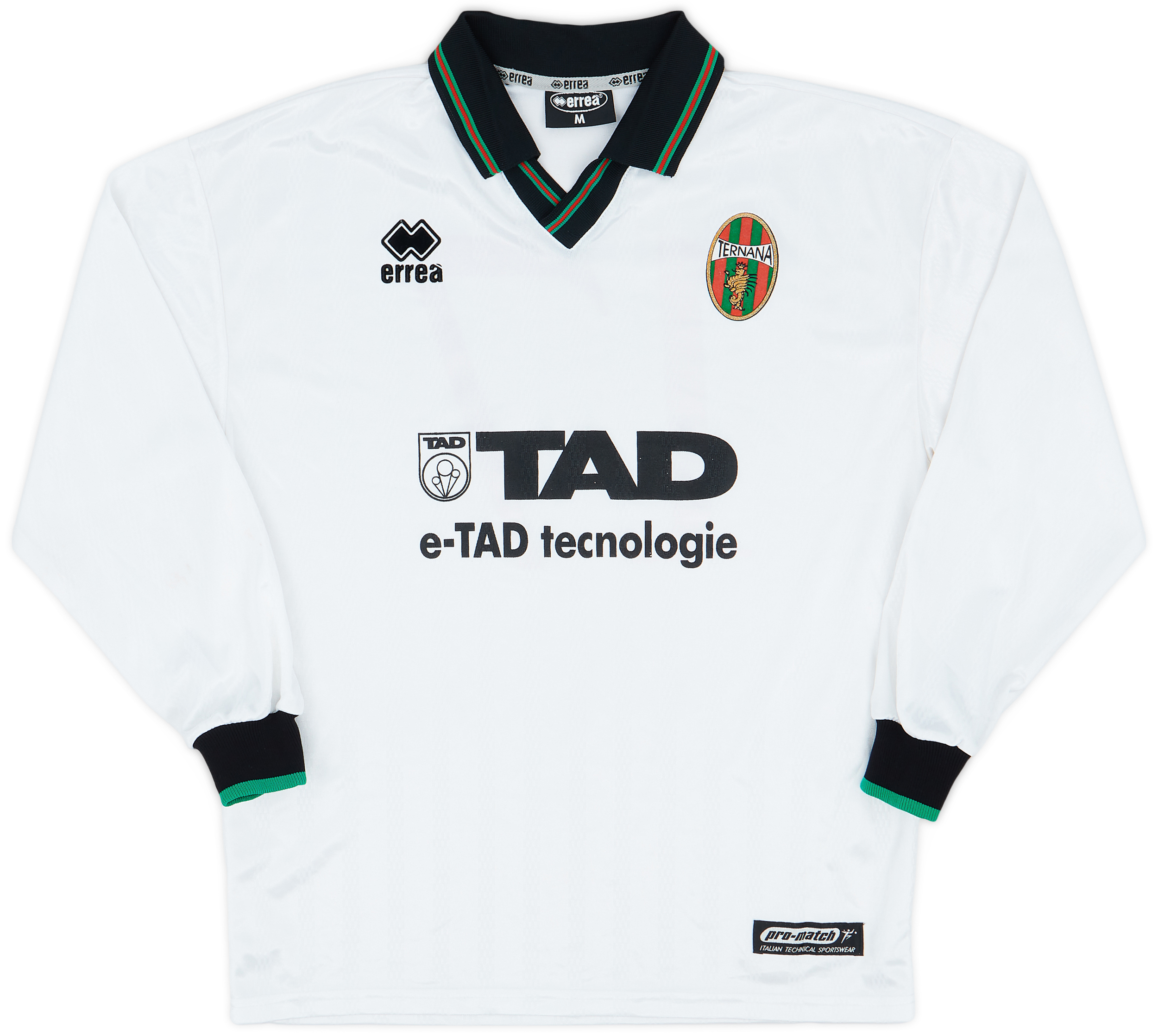 2000-01 Ternana Away L/S Shirt #17 - 7/10 - (M)