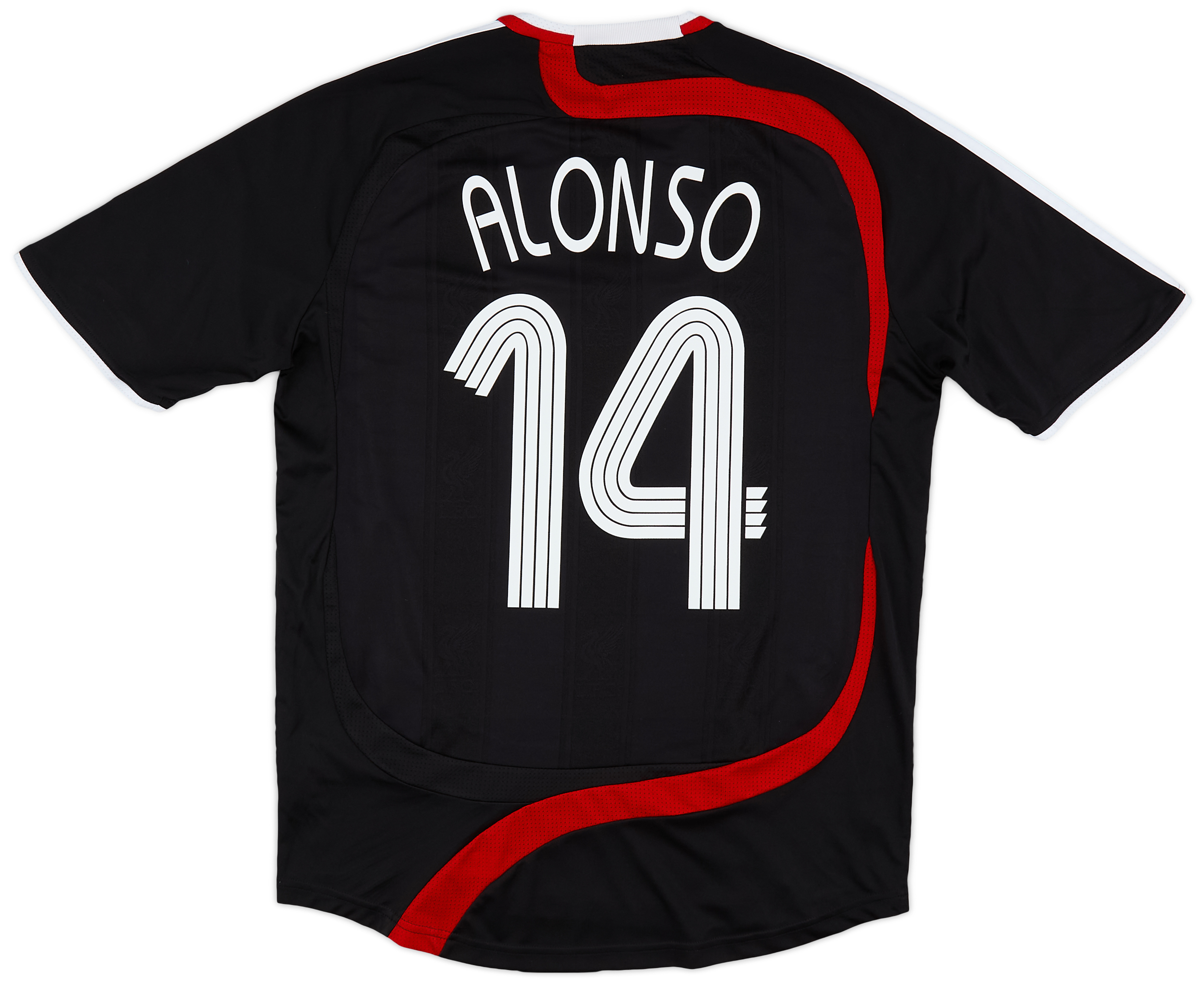 2007-08 Liverpool Third Shirt Alonso #14 - 5/10 - (M)