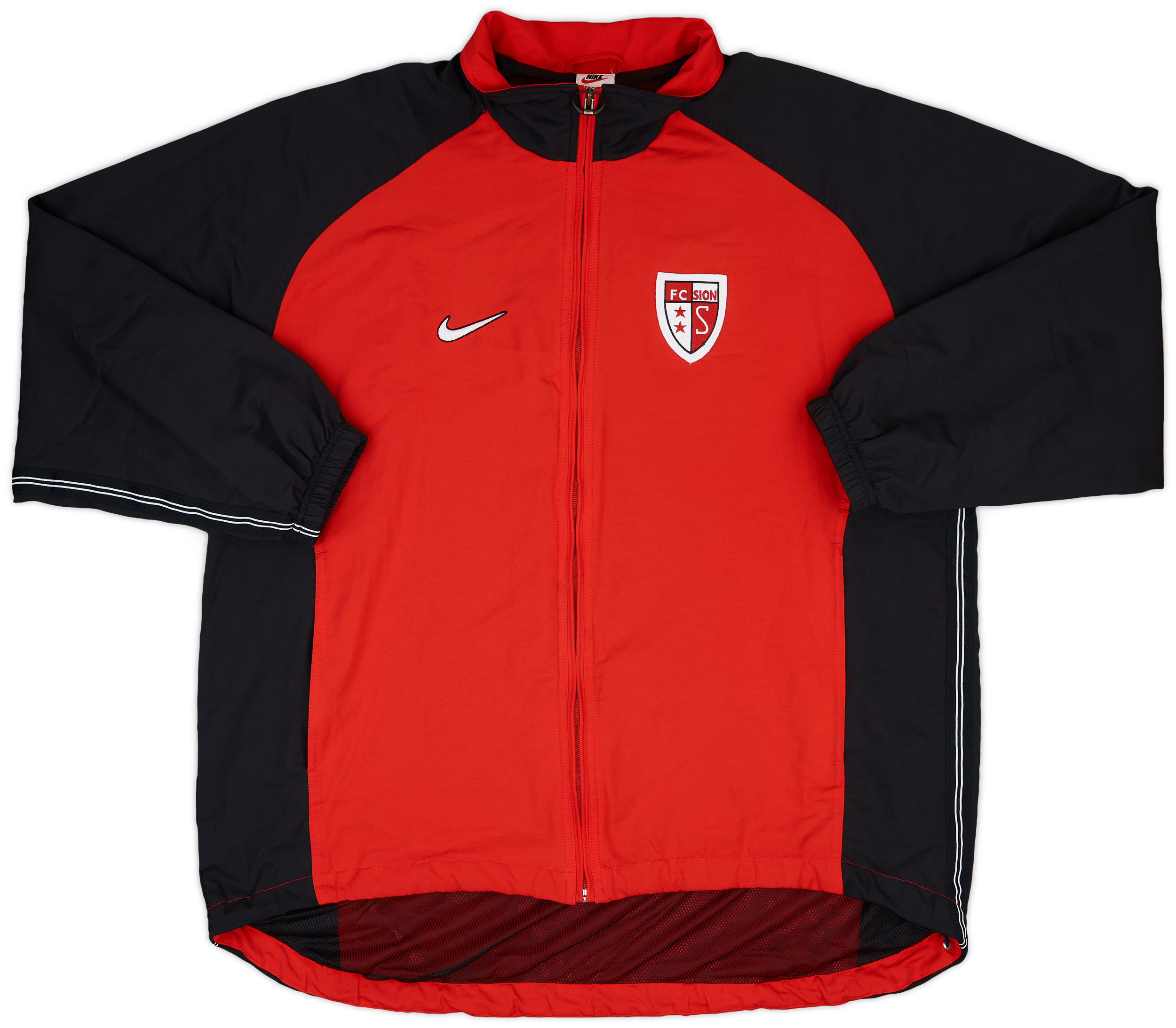 1998-00 FC Sion Nike Track Jacket - 6/10 - (L)