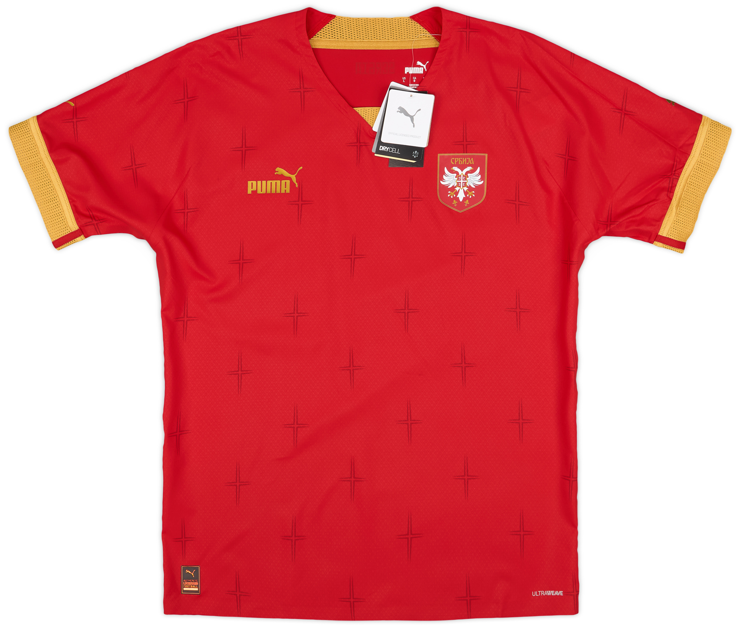 2022-23 Serbia Player Issue Home Shirt