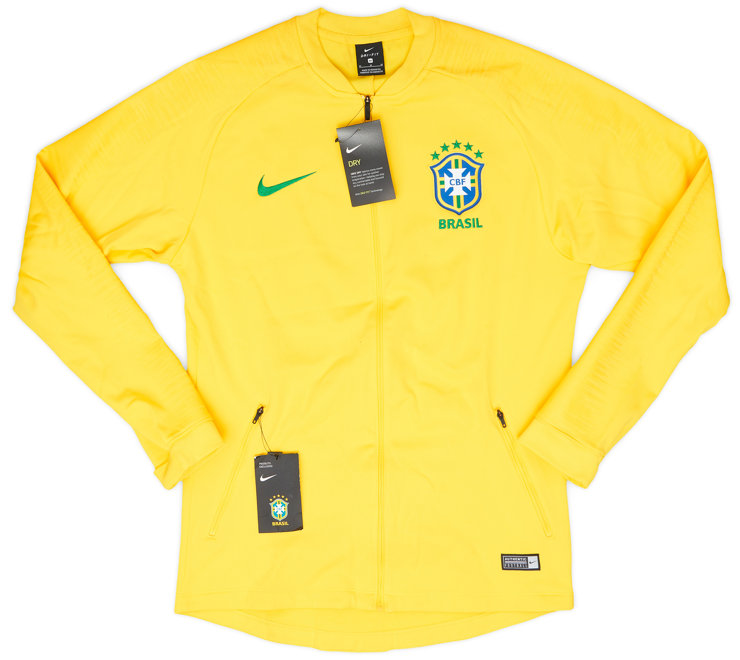 2018-19 Brazil Nike Track Jacket (M)