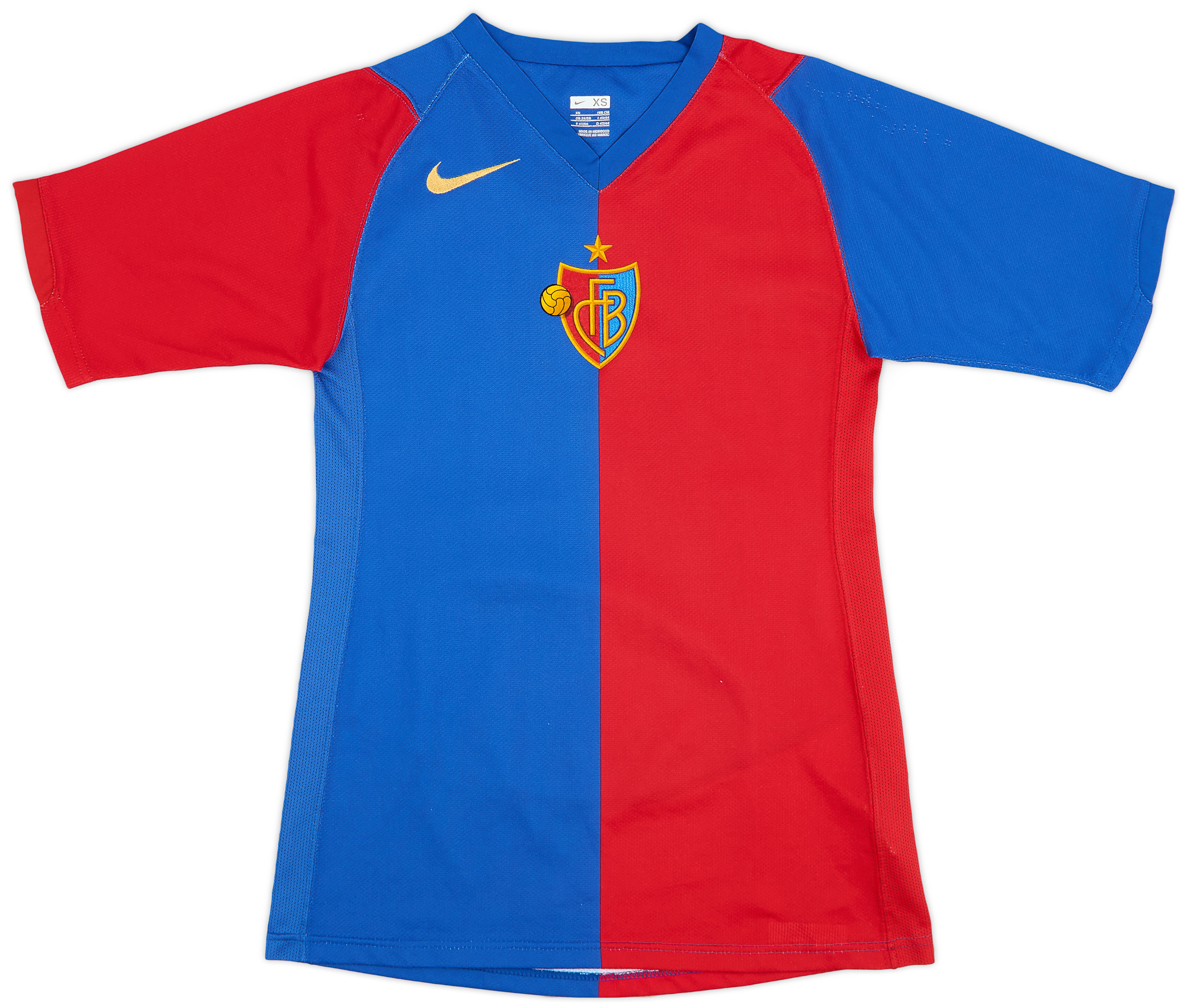 2006-08 FC Basel Home Shirt - 9/10 - (XS)