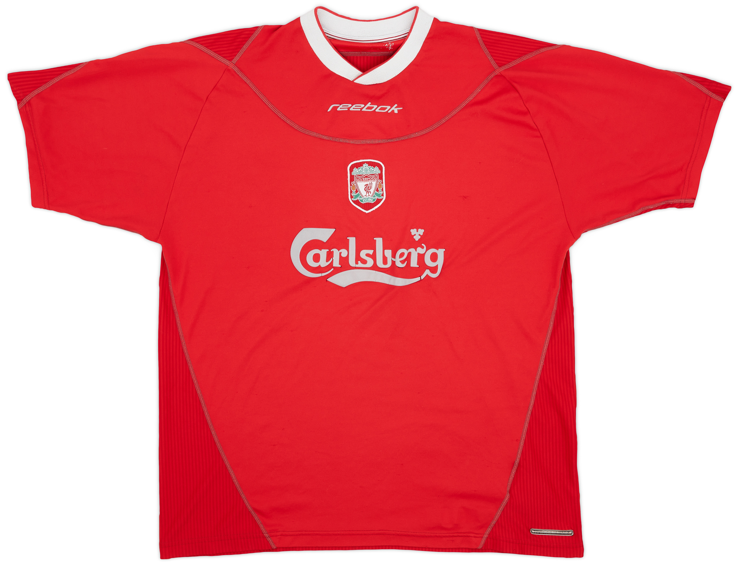 2002-04 Liverpool Home Shirt - 4/10 - (XL)