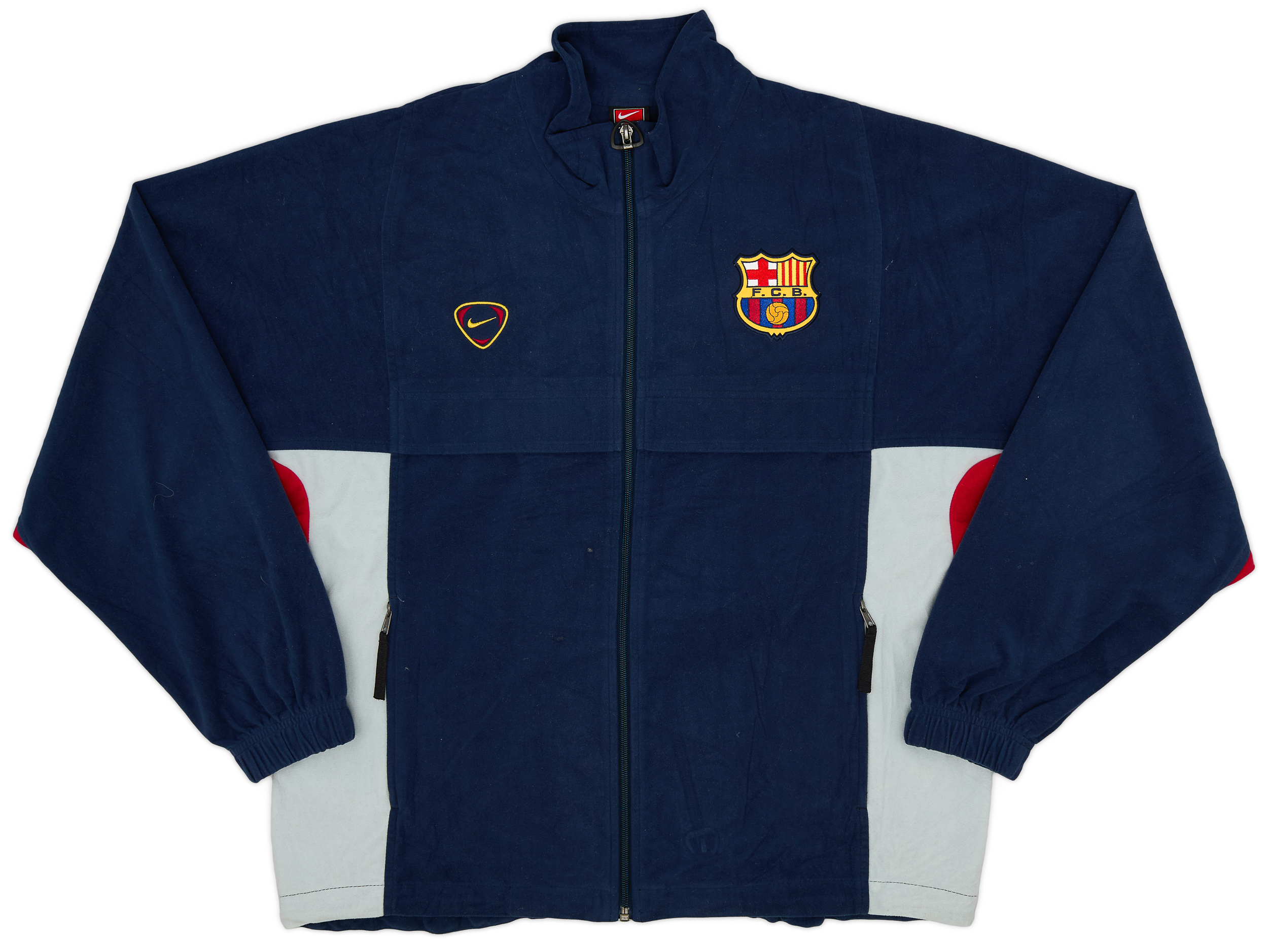 2000-02 Barcelona Nike Track Jacket - 8/10 - (L)