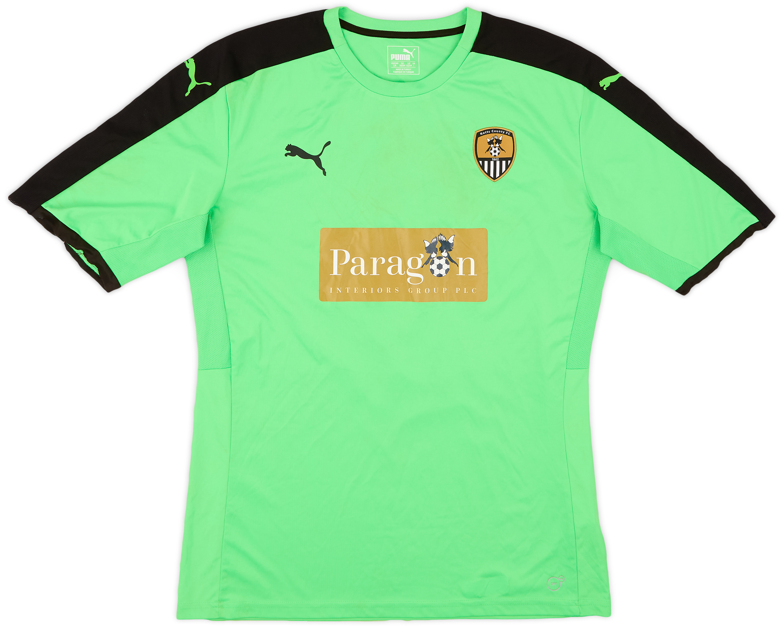 2017-18 Notts County GK Shirt #1 - 7/10 - (L)