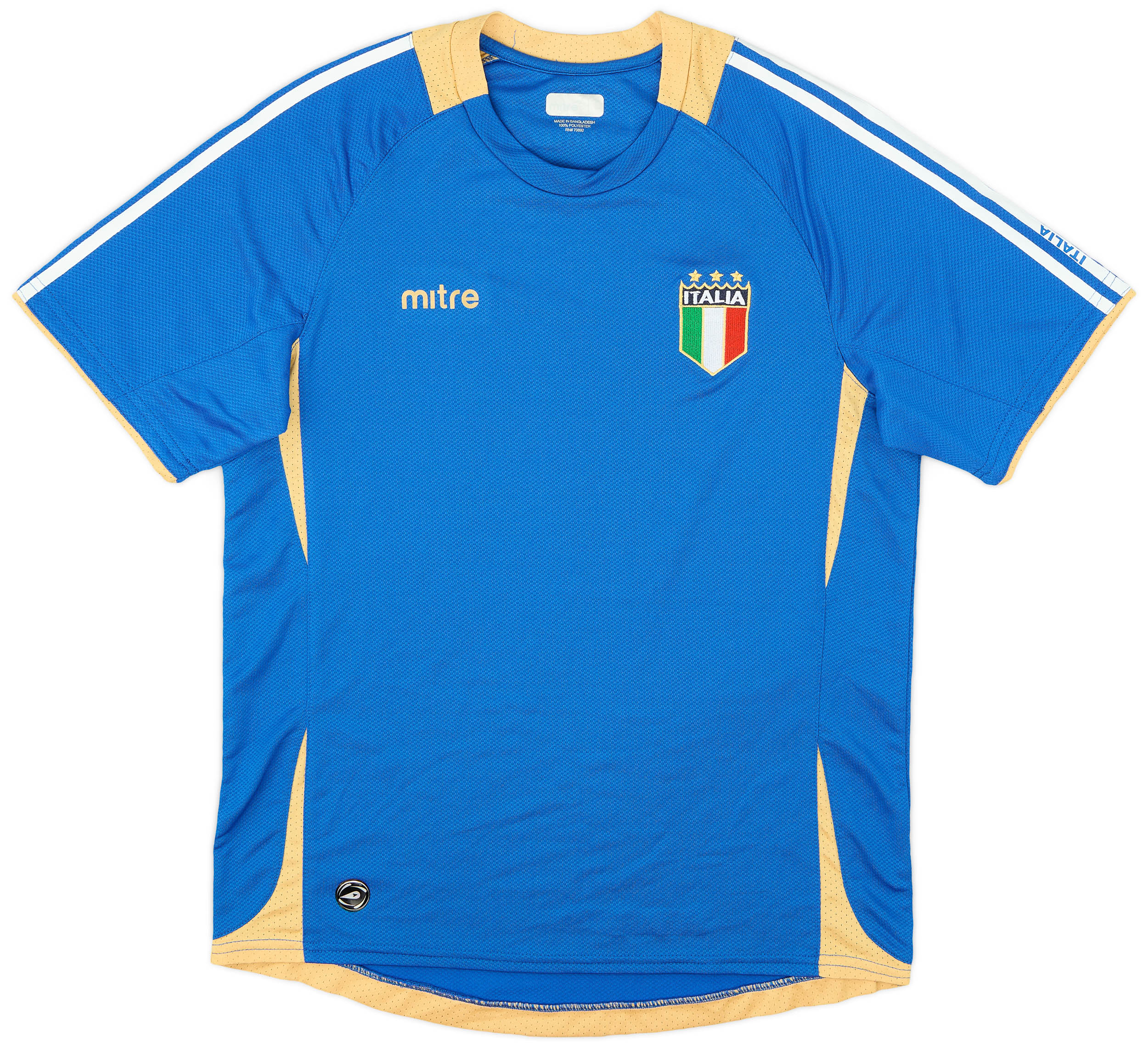 2006-07 Italy Mitre Training Shirt - 8/10 - (S)