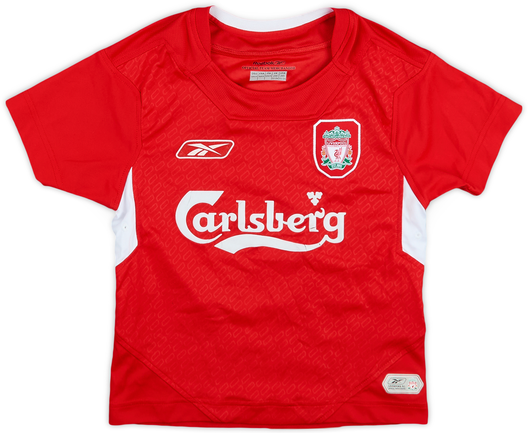 2004-06 Liverpool Home Shirt - 5/10 - (4-5 Years)