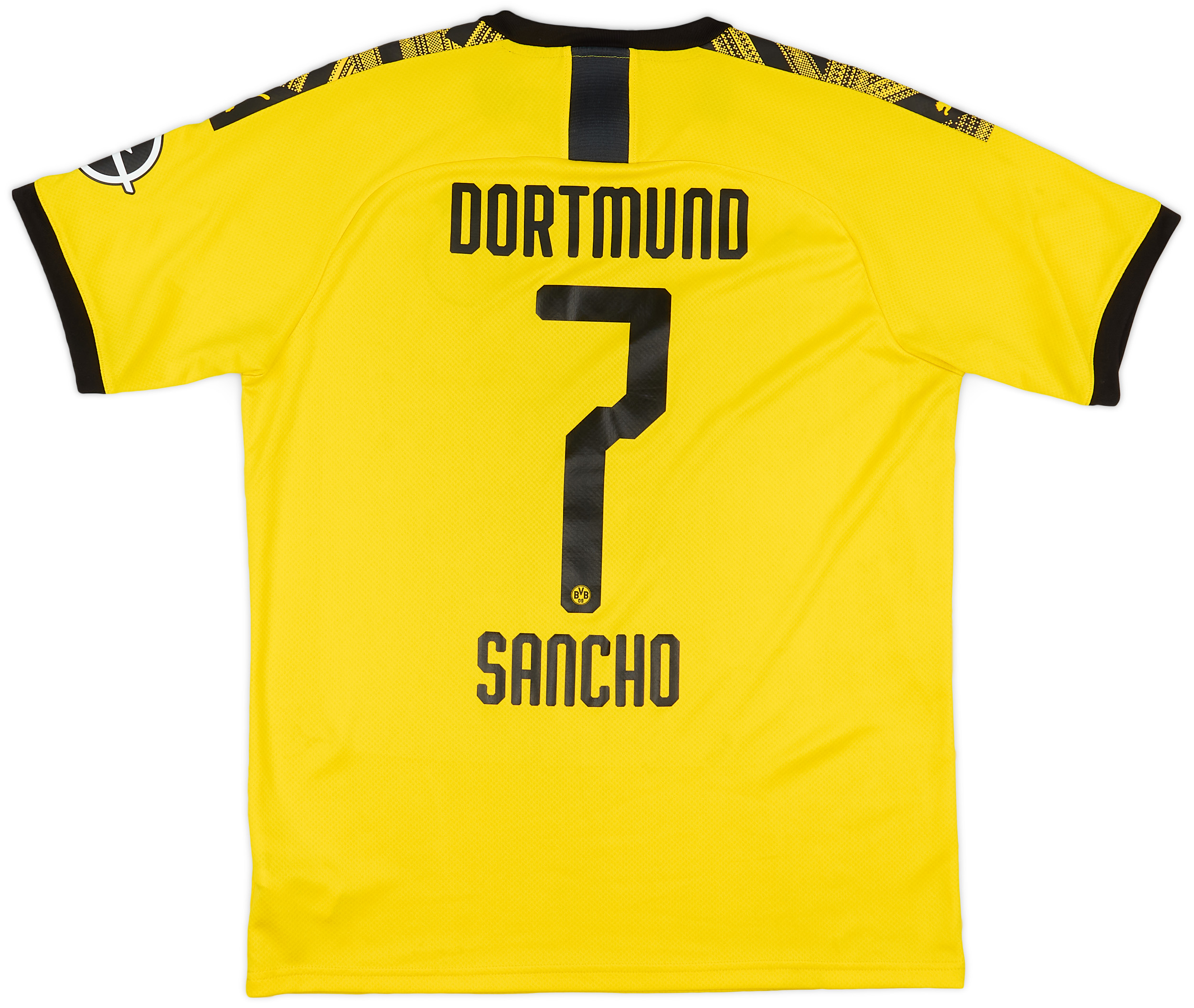 2019-20 Borussia Dortmund Home Shirt Sancho #7 - 6/10 - (L)