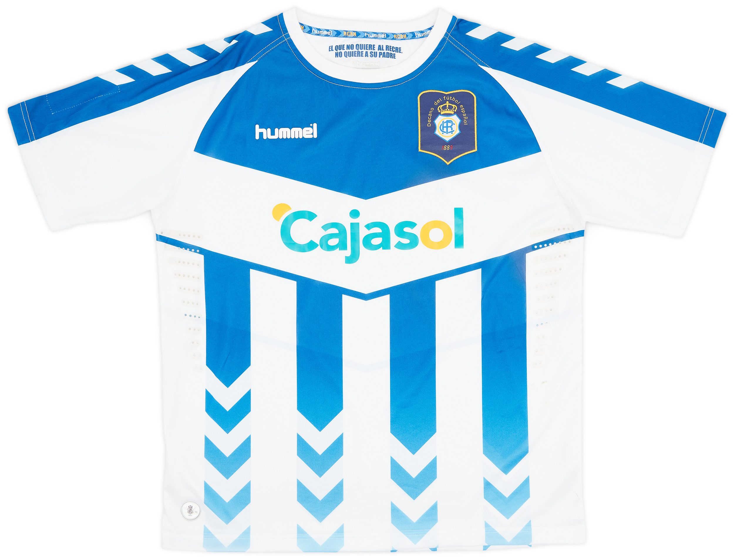 2012-13 Recreativo Huelva Home Shirt - 6/10 - (L)