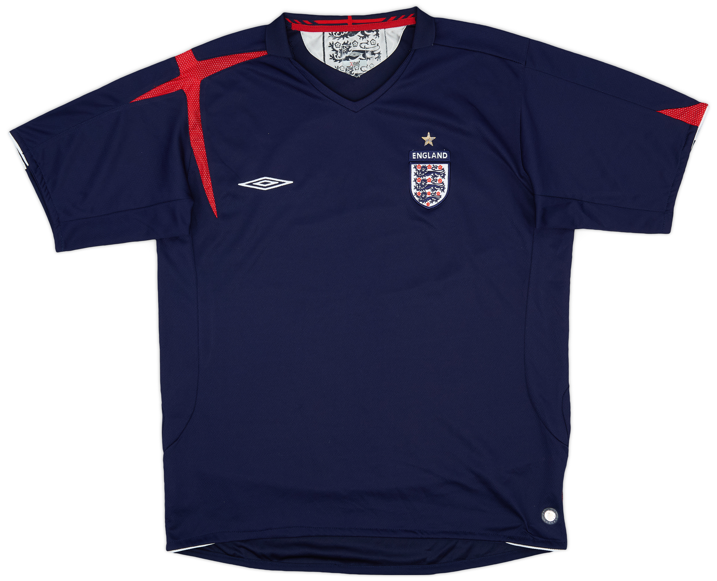 2005-06 England Umbro Training Shirt - 6/10 - (XL)