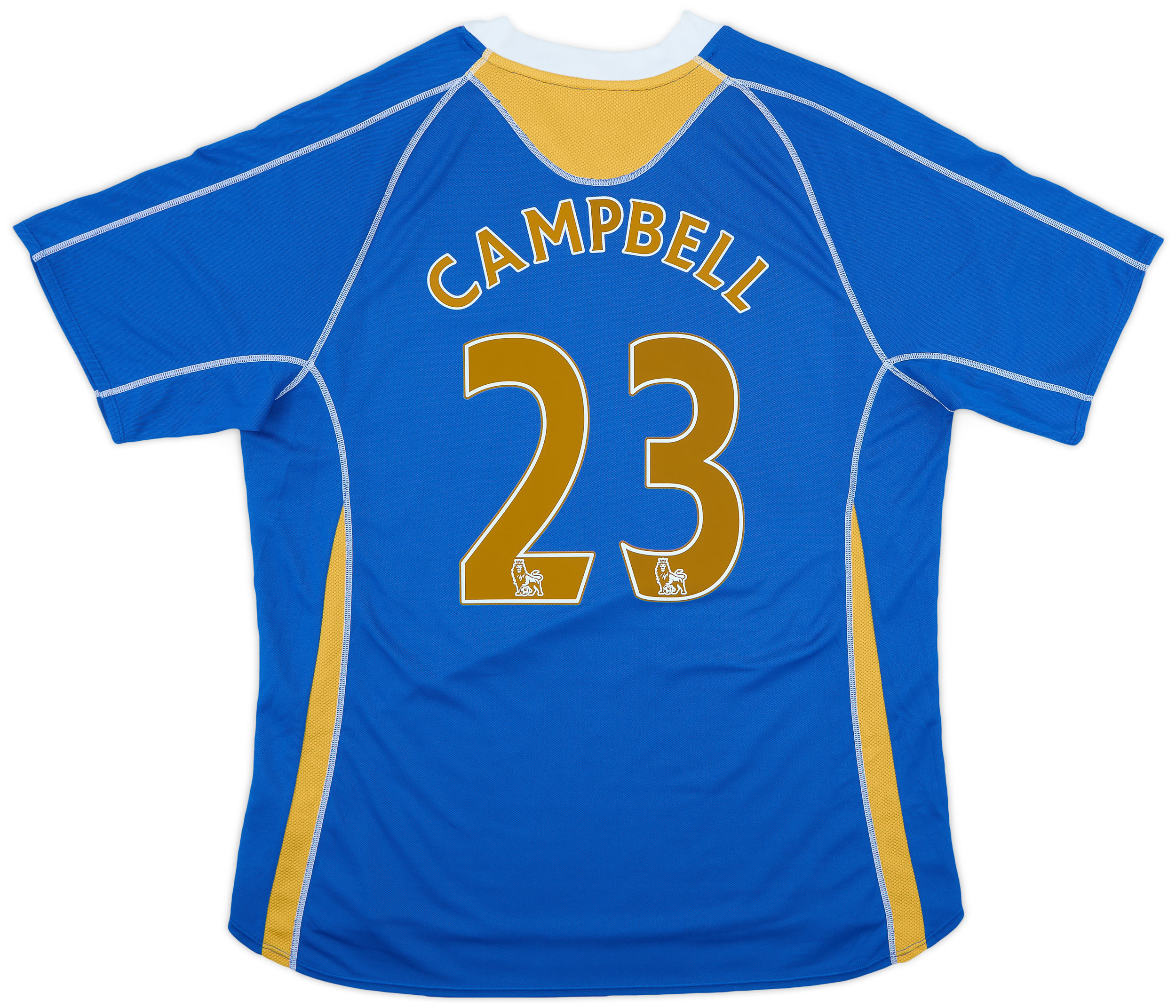 2007-08 Portsmouth Home Shirt Campbell #23 - 9/10 - (XXL)