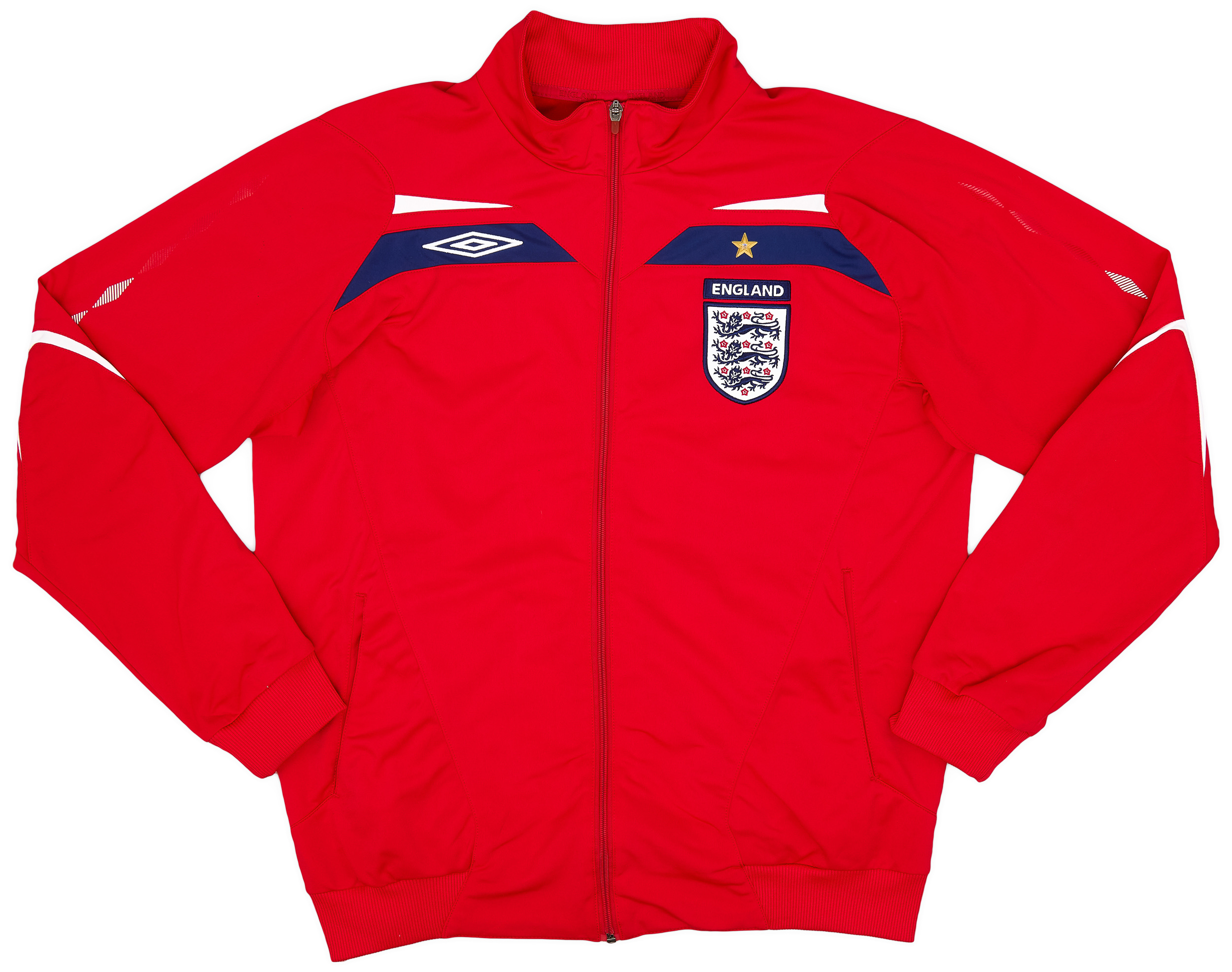 2007-09 England Umbro Track Jacket - 8/10 - (L)