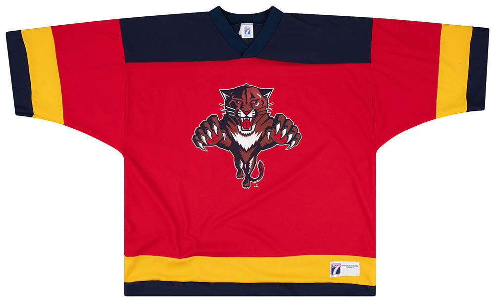 1993-98 Florida Panthers Vanbiesbrouck #34 Logo 7 Jersey (Away) XXL