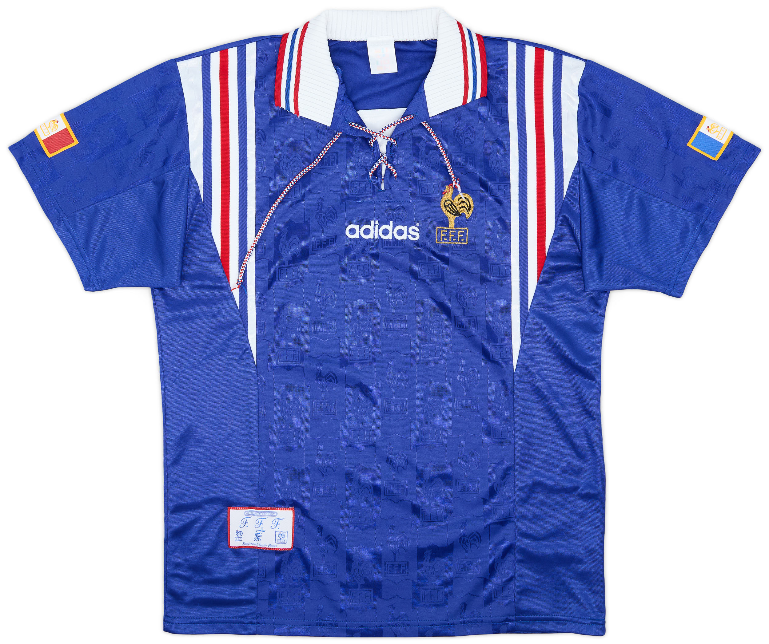 1996-98 France Home Shirt - 8/10 - (M)