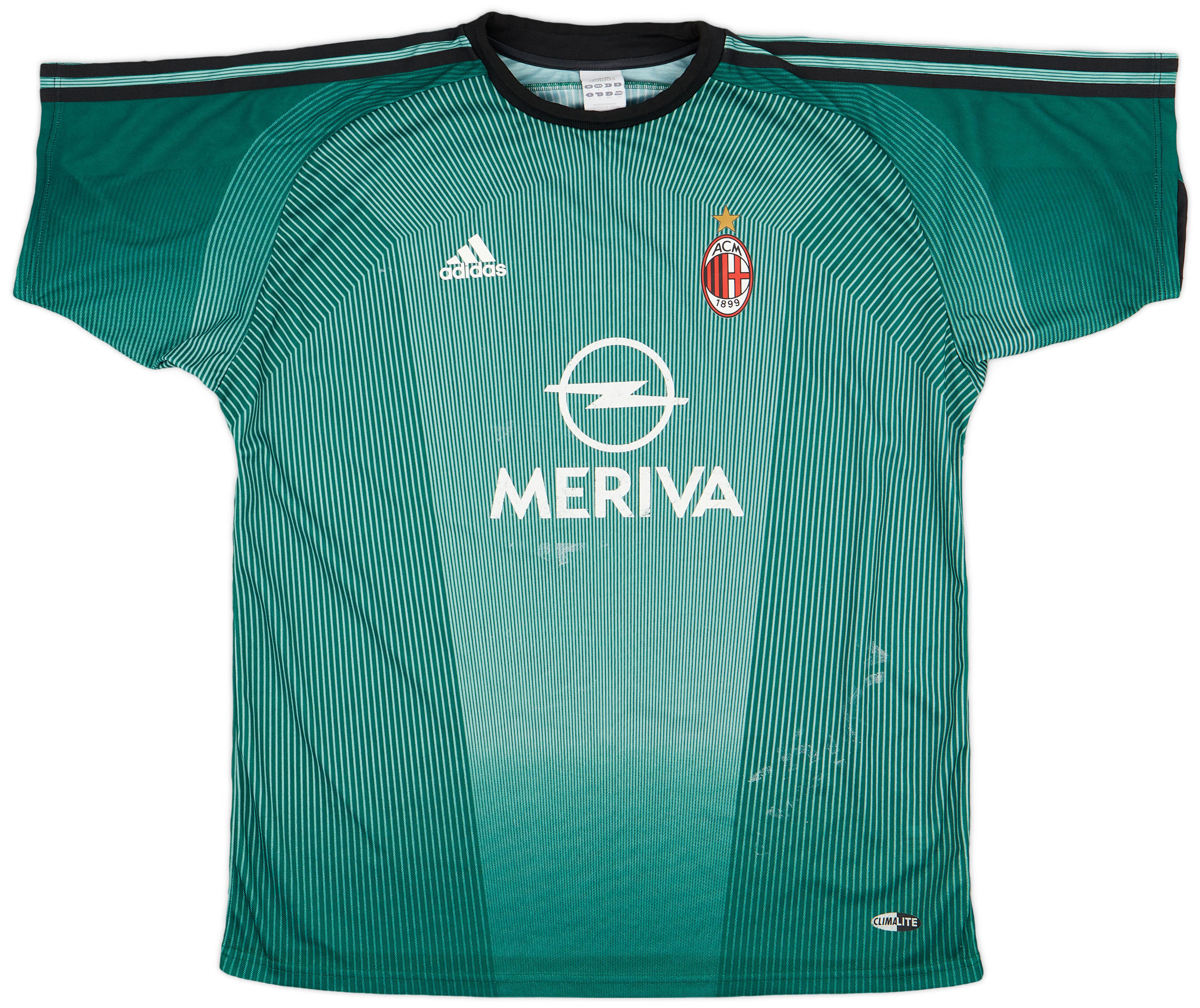 2003 04 Ac Milan Player Issue Gk Shirt 510 L