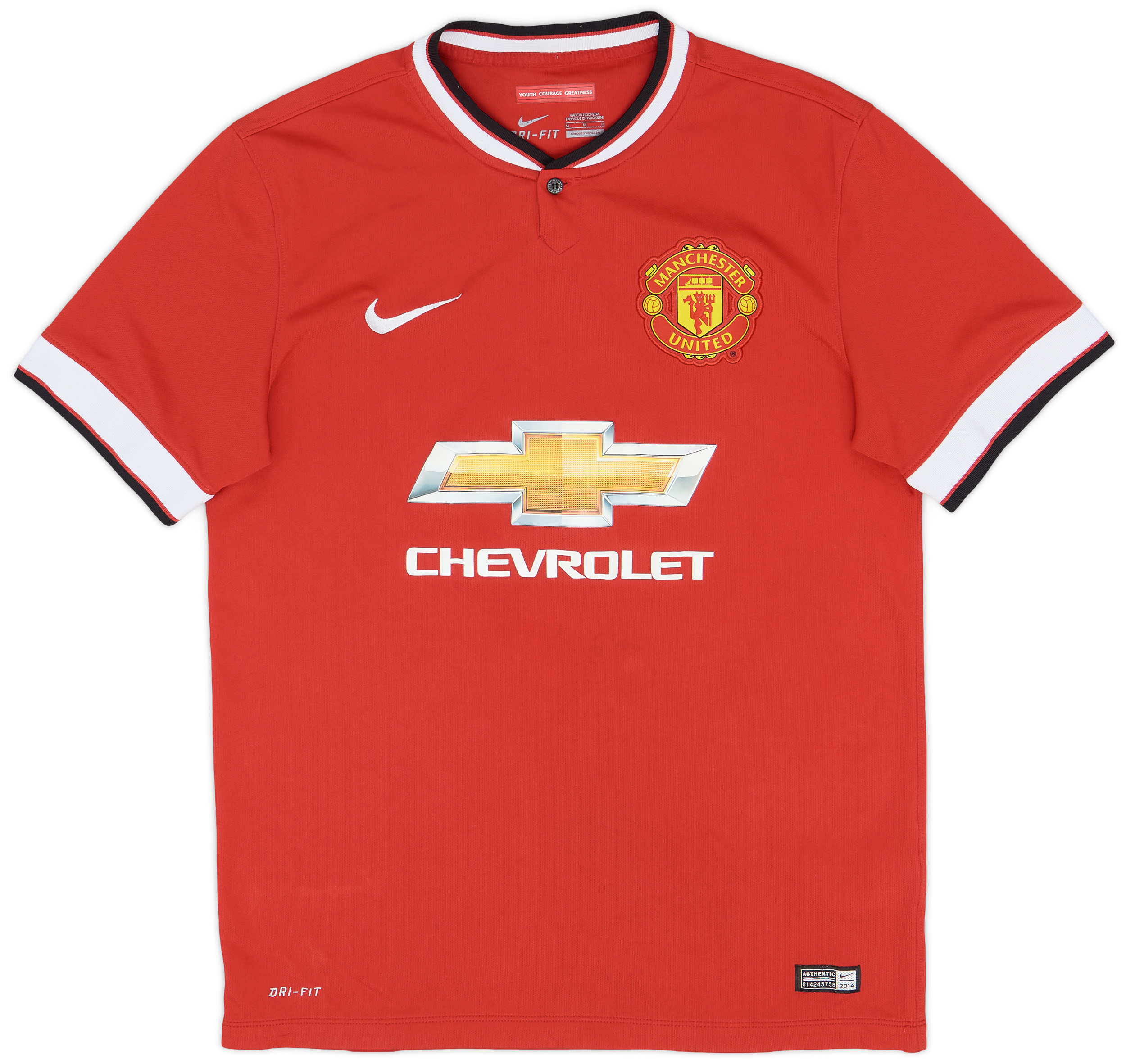 2014-15 Manchester United Home Shirt - 7/10 - (M)