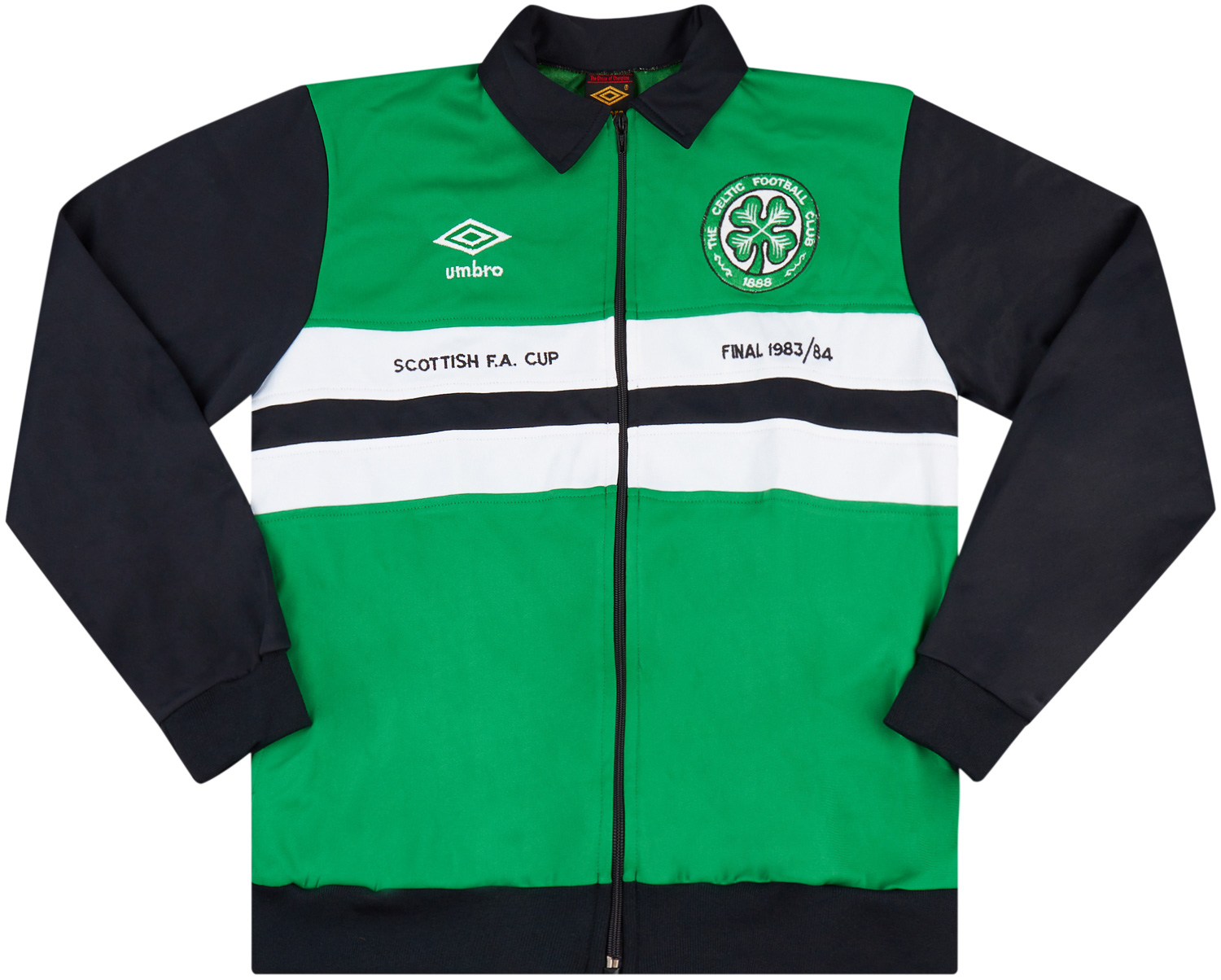 1983-84 Celtic Match Issue 'Scottish F.A. Cup Final' Track Jacket