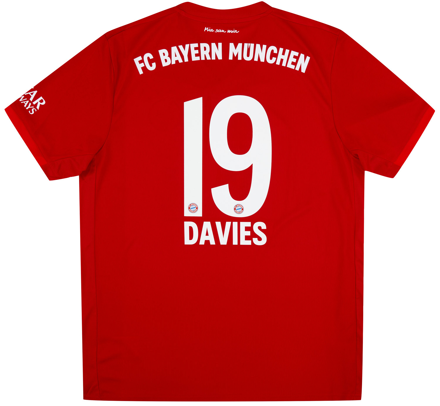 2019-20 Bayern Munich Home Shirt Davies #19 - NEW