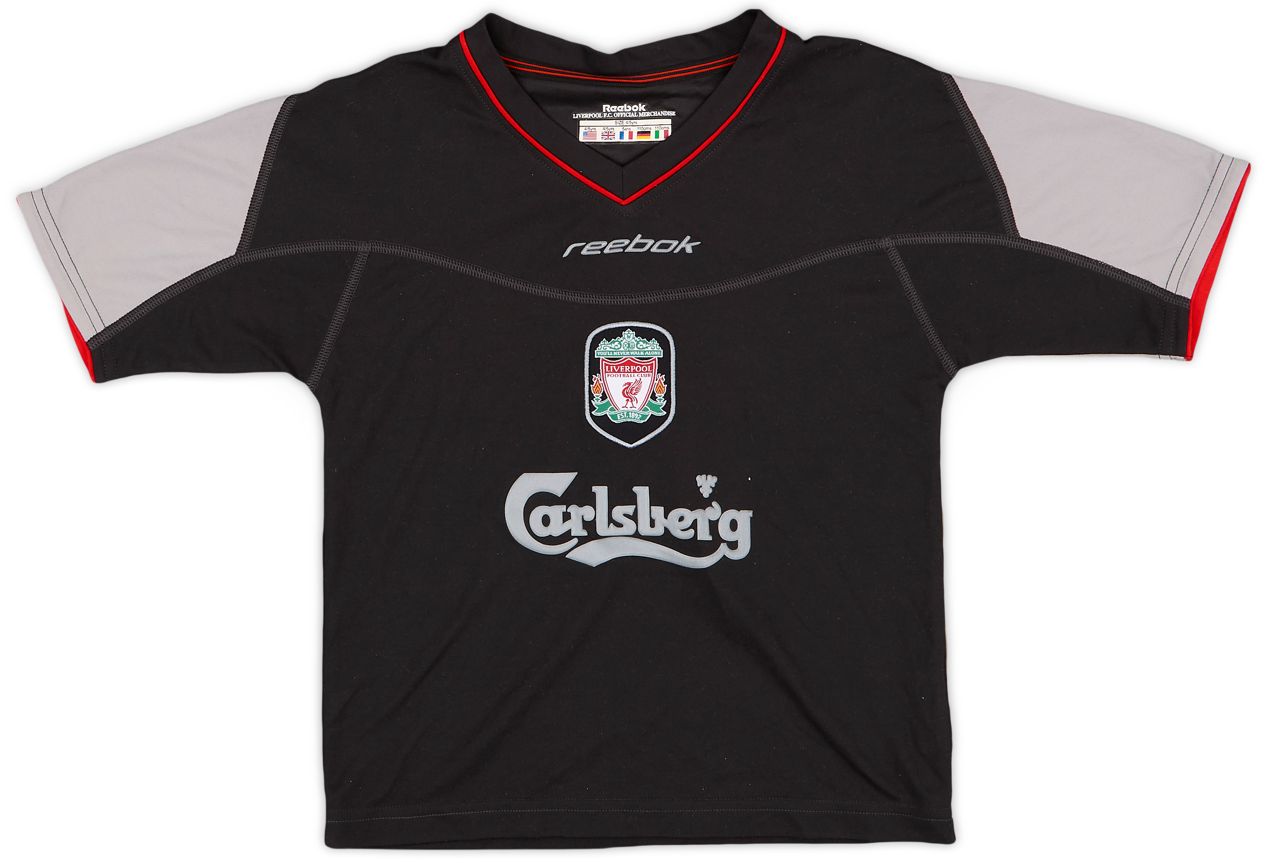 2002-04 Liverpool Away Shirt - 9/10 - (4-5 Years)