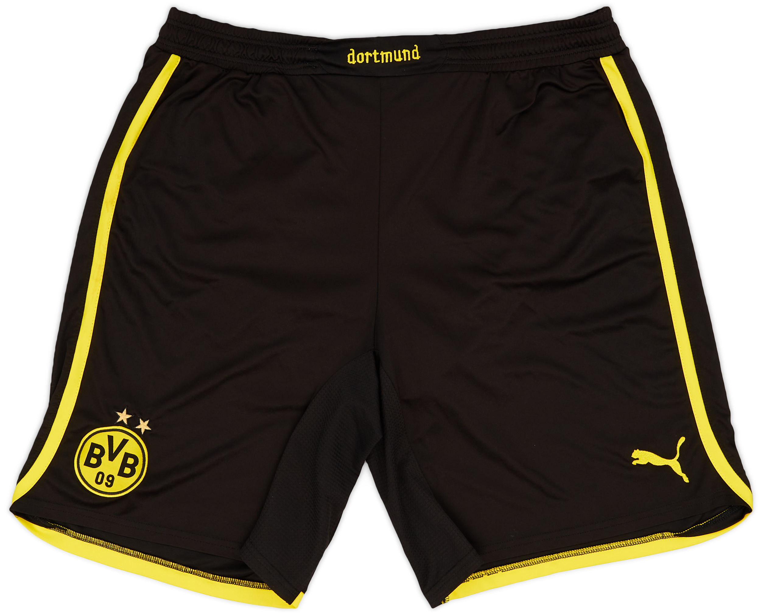 2012-13 Borussia Dortmund Home Shorts - 5/10 - (XL)
