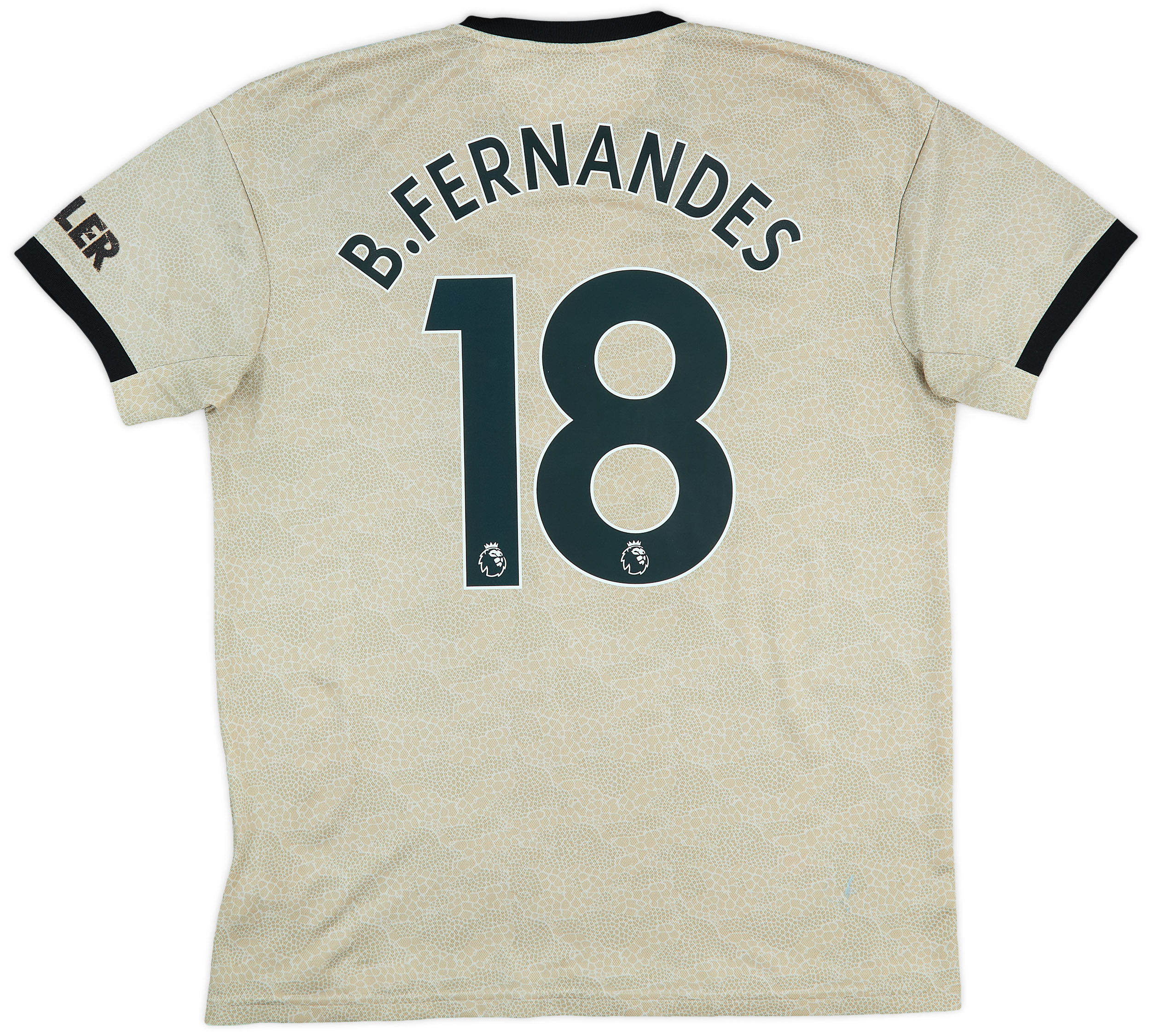 2019-20 Manchester United Away Shirt B.Fernandes #18 - 6/10 - (L)