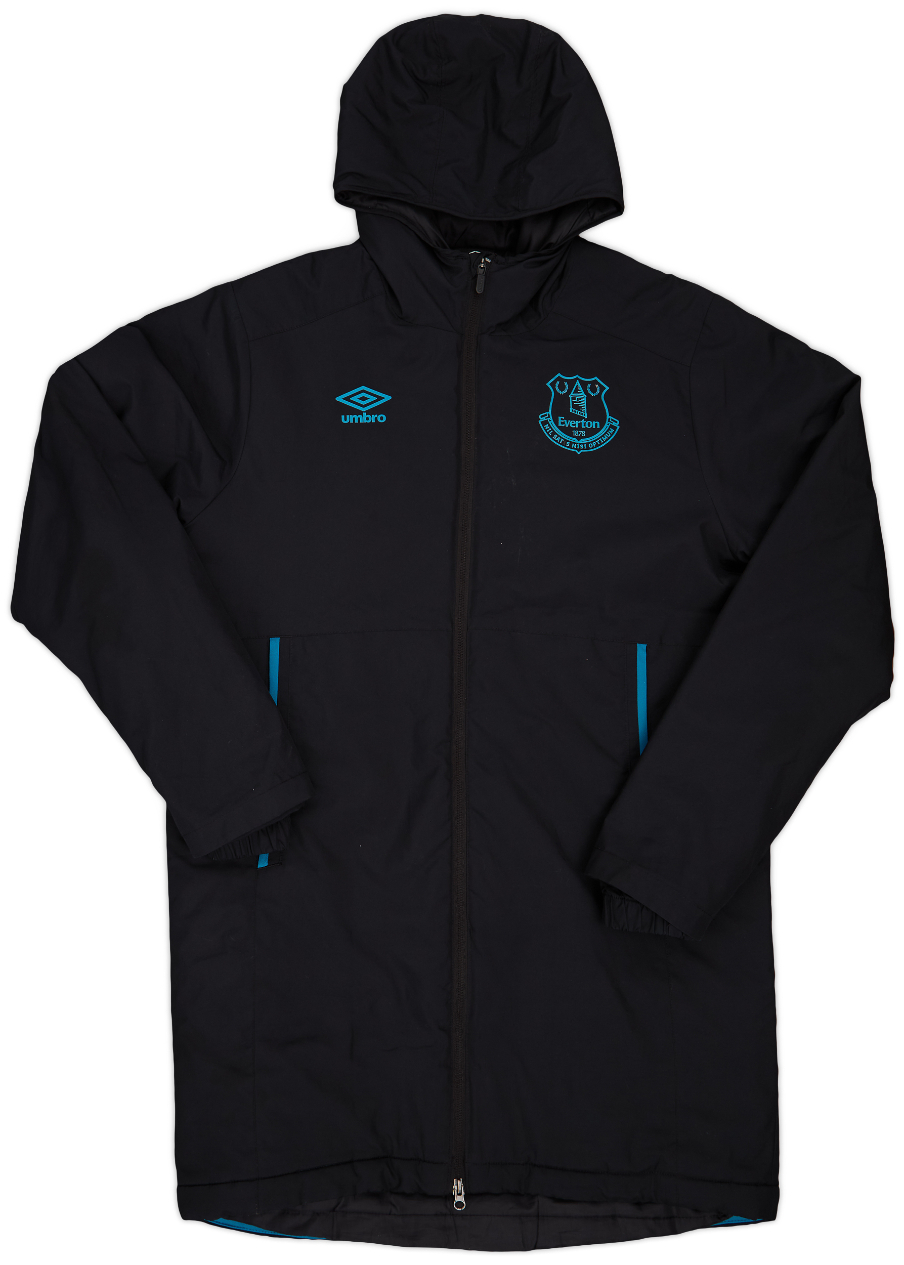 2017-18 Everton Umbro Padded Bench Coat - 8/10 - (L)