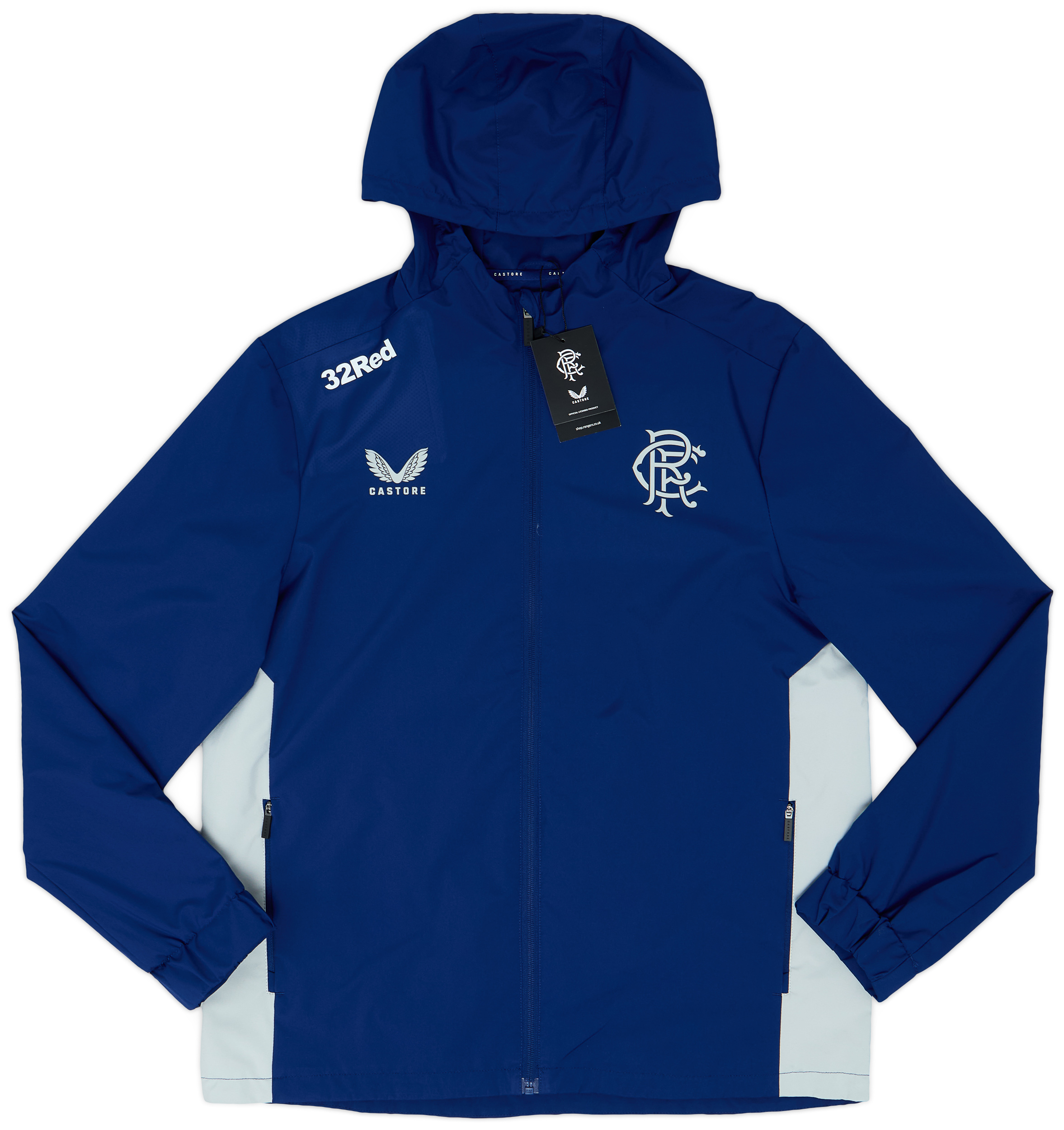 2023-24 Rangers Castore Training Lightweight Jacket (S)