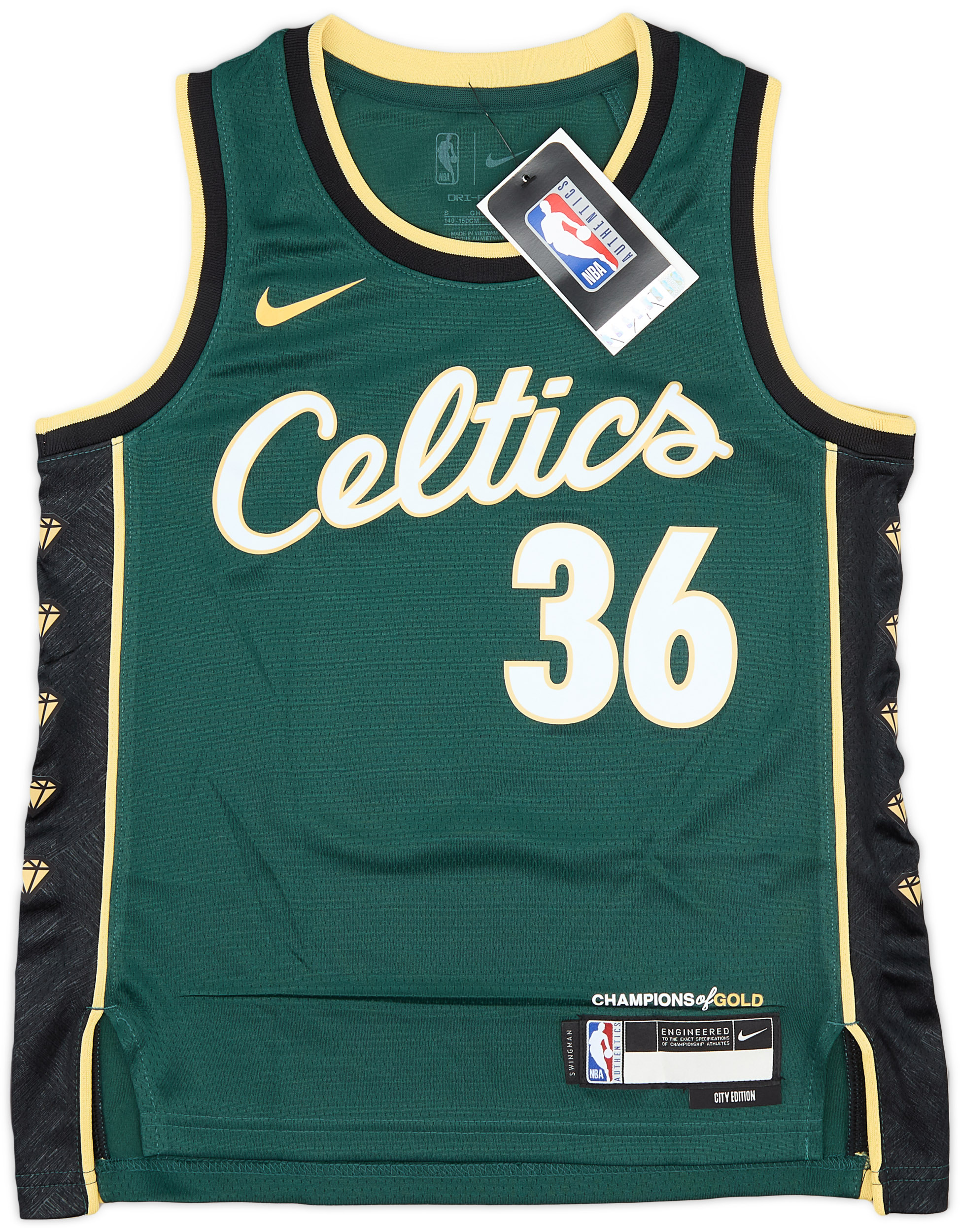 2022-23 Boston Celtics Smart #36 Nike Swingman Alternate Jersey (S.Kids)