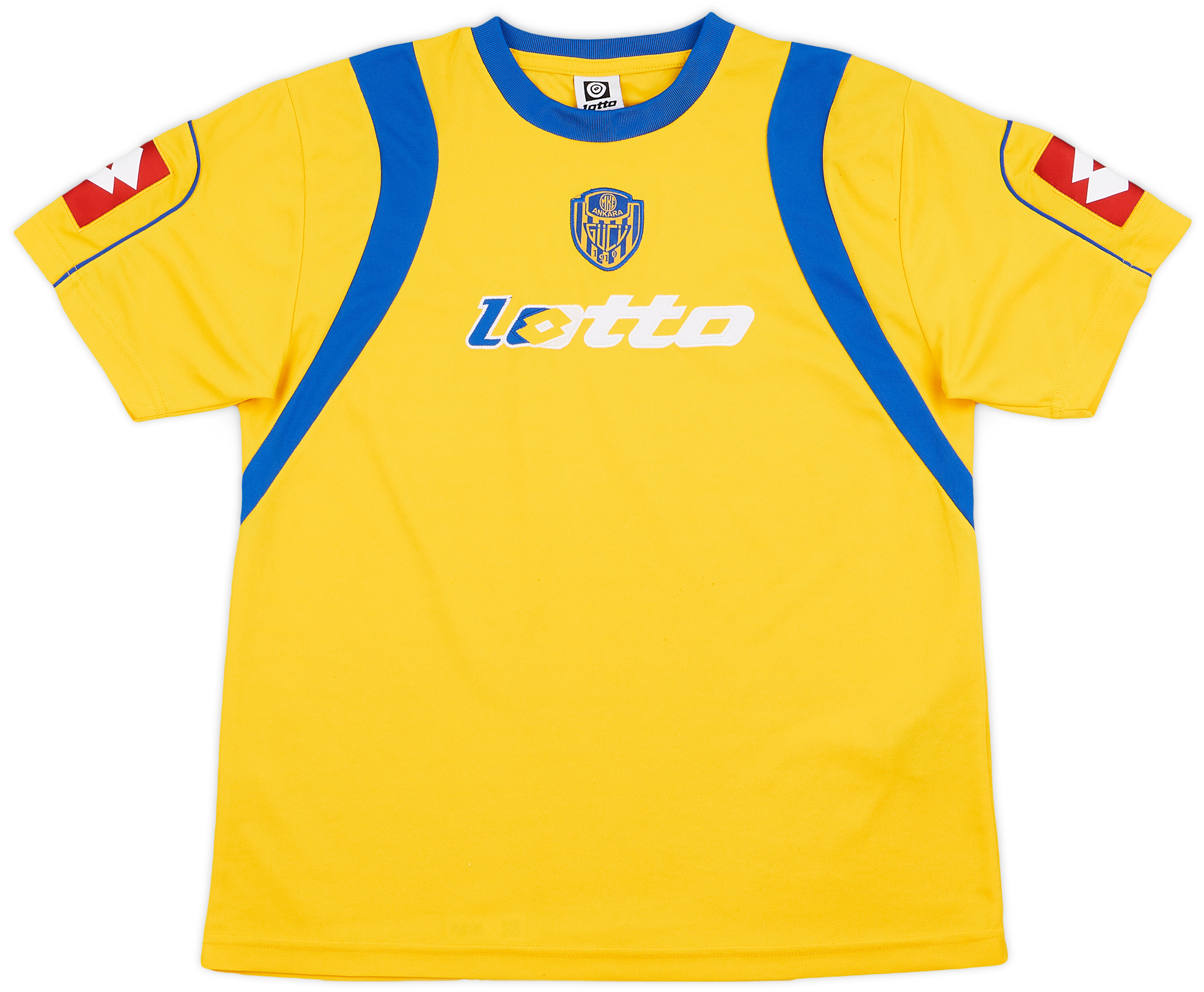 2008-09 MKE Ankaragucu Lotto Training Shirt - 8/10 - (M)
